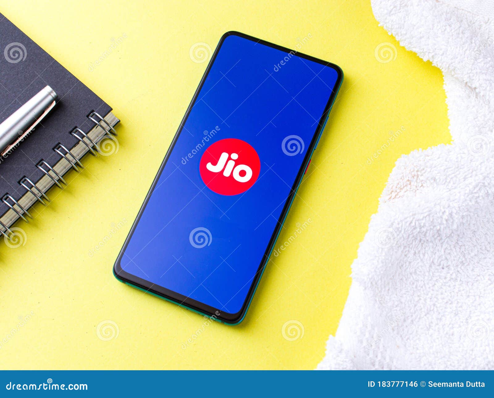 Assam, India - May 8, 2020 : My Jio App, for Jio Sim Users. Editorial ...