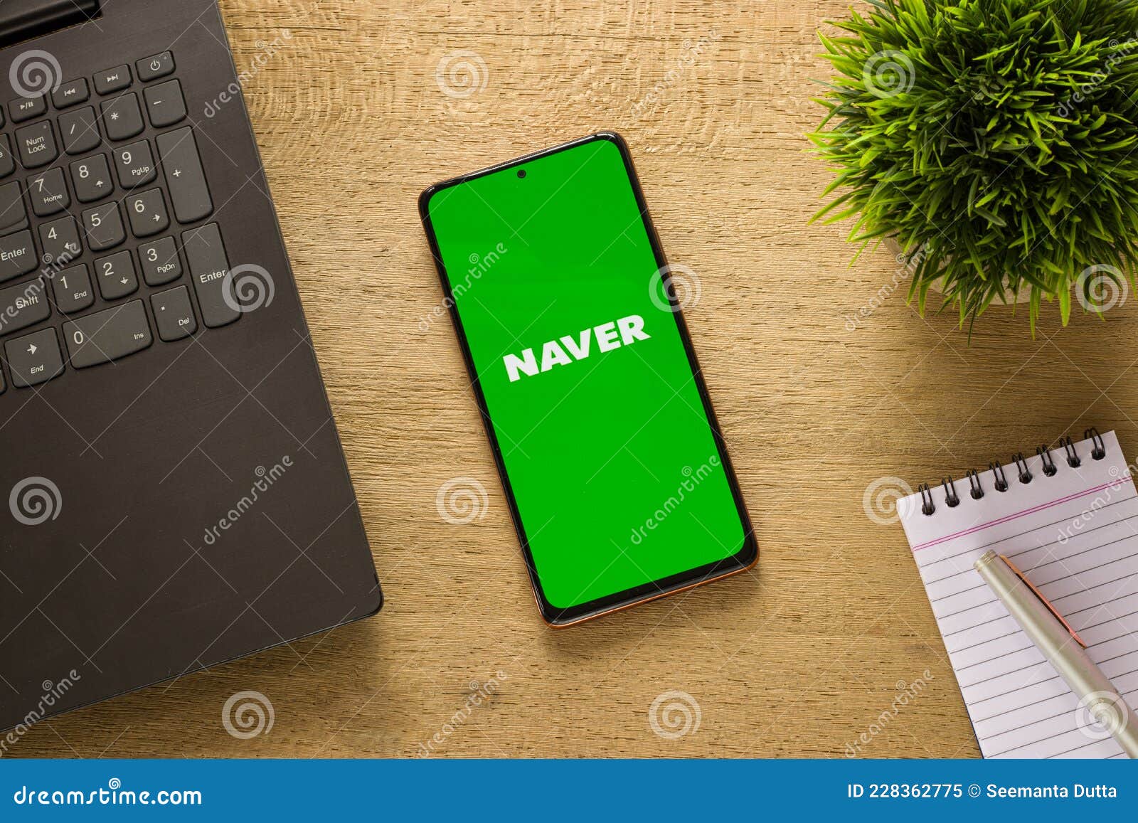 Naver Company Website Homepage. Close Up Of Naver Corporation Logo ...