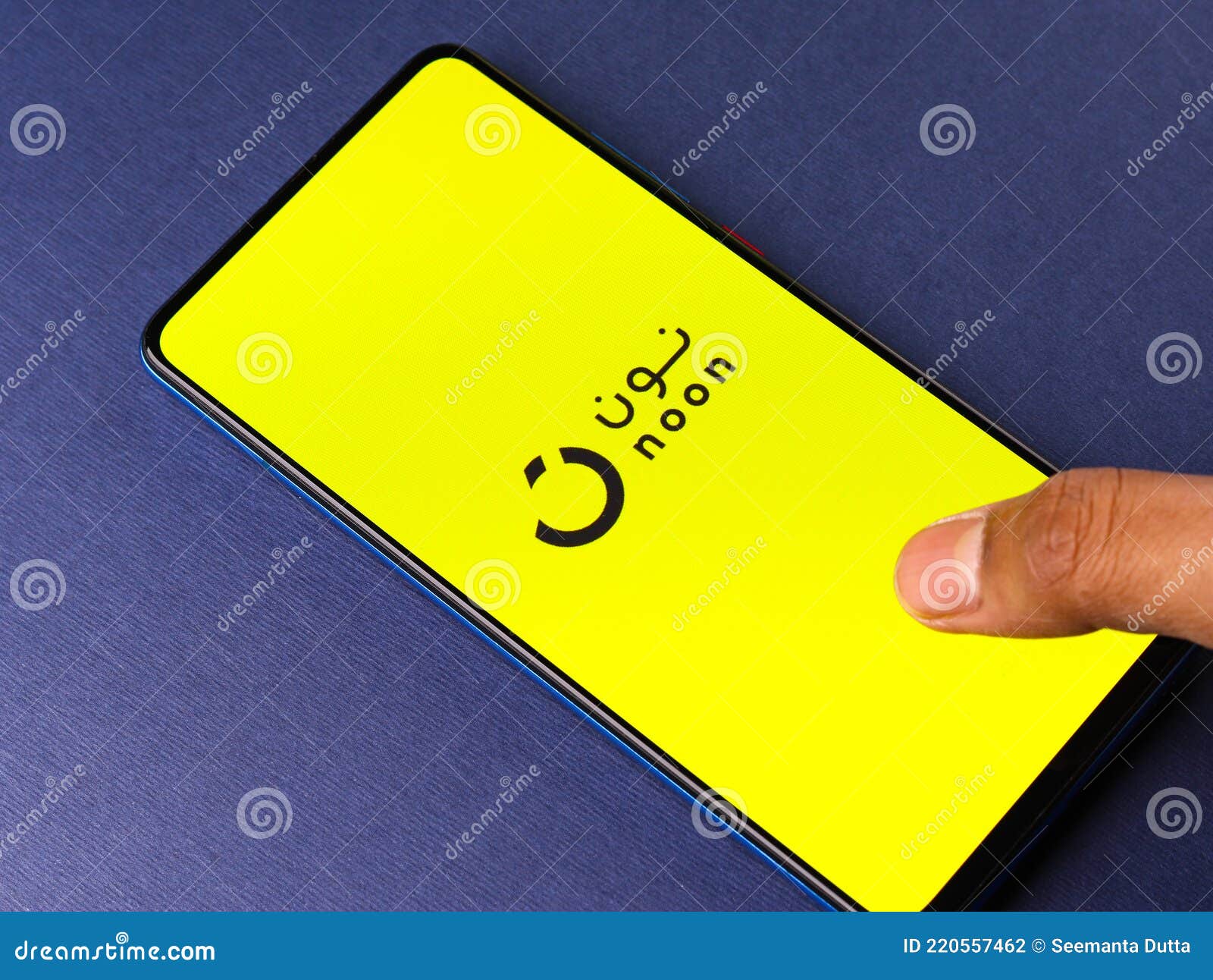 Assam, India - May 04, 2021 : Noon Logo on Phone Screen Stock Image ...