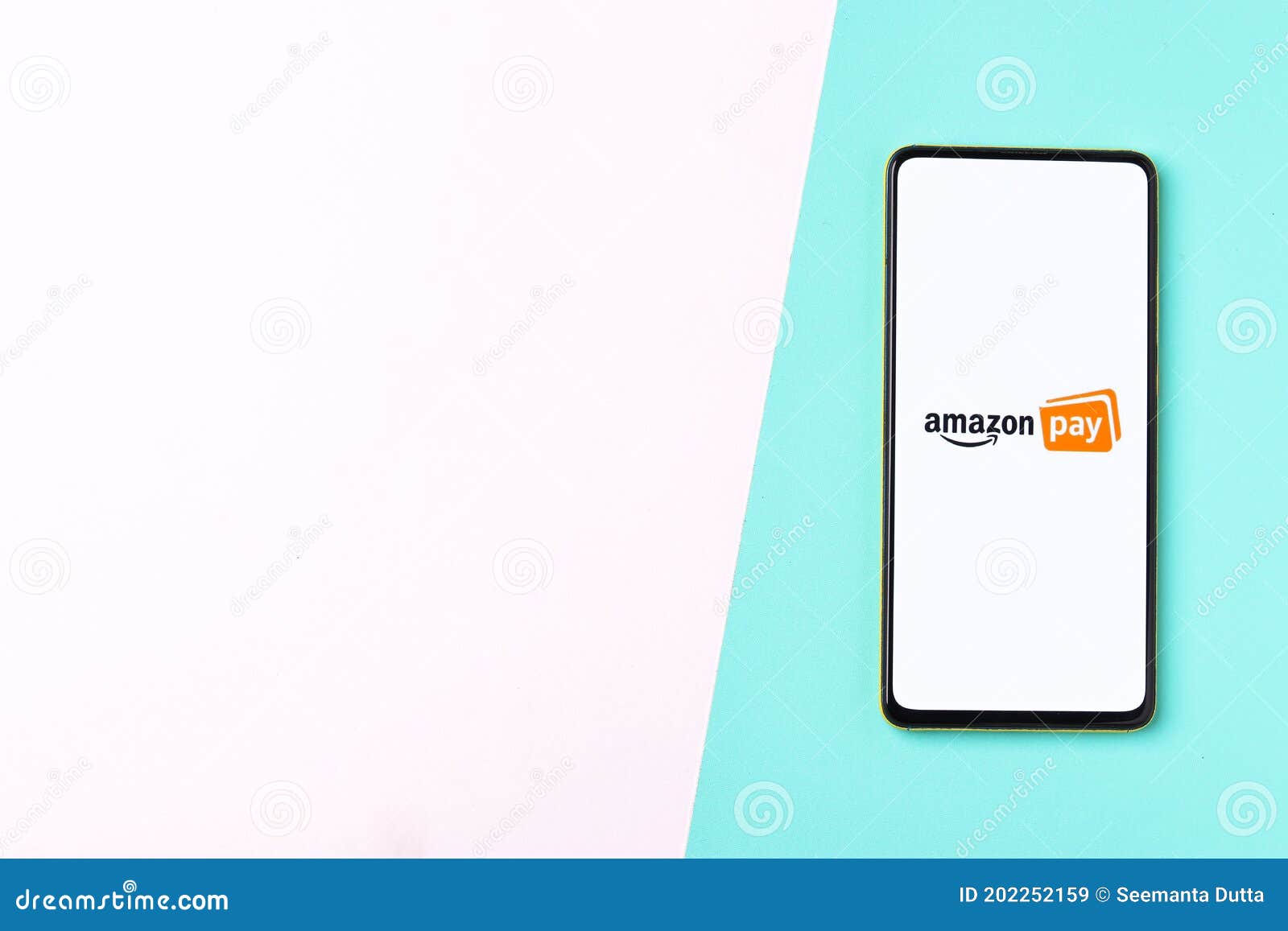 Assam, India - November 15, 2020 : Amazon Pay Logo on Phone Screen ...