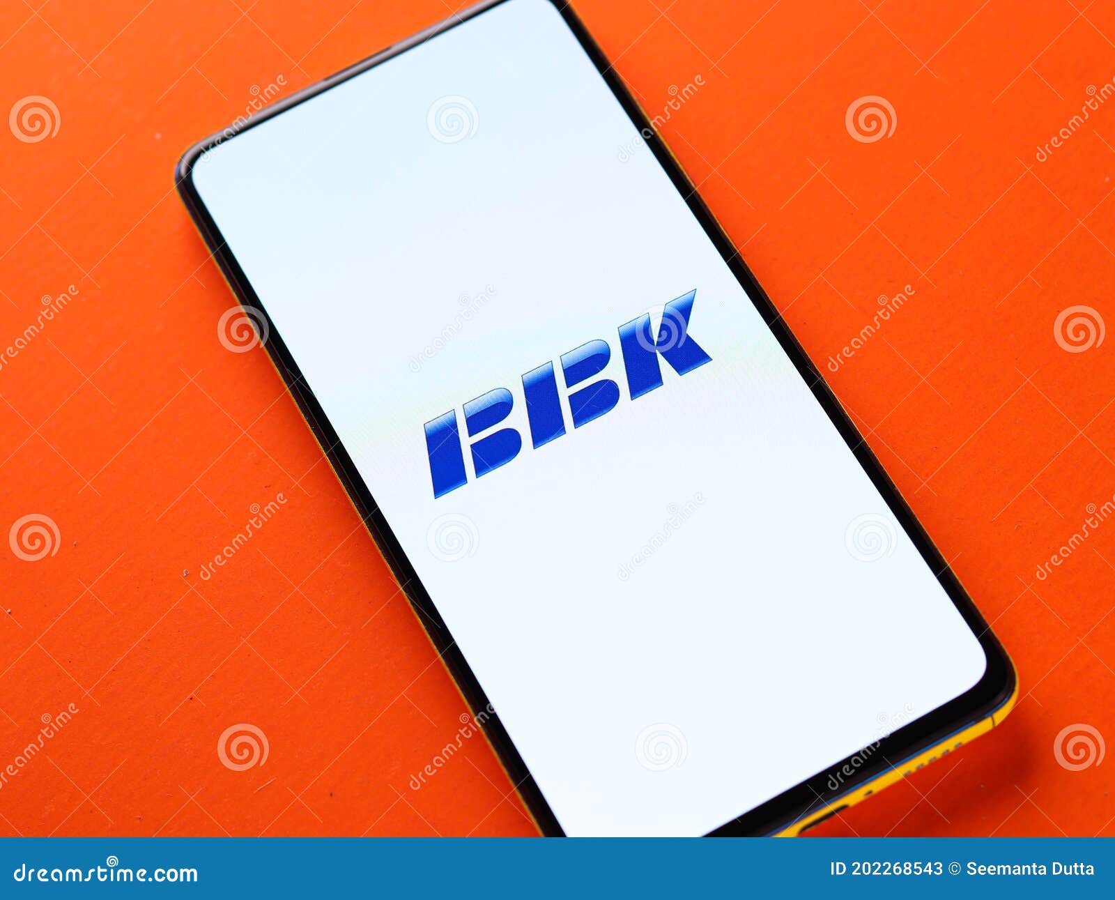 Assam, India - November 15, 2020 : BBK Electronics Logo on Phone Screen ...