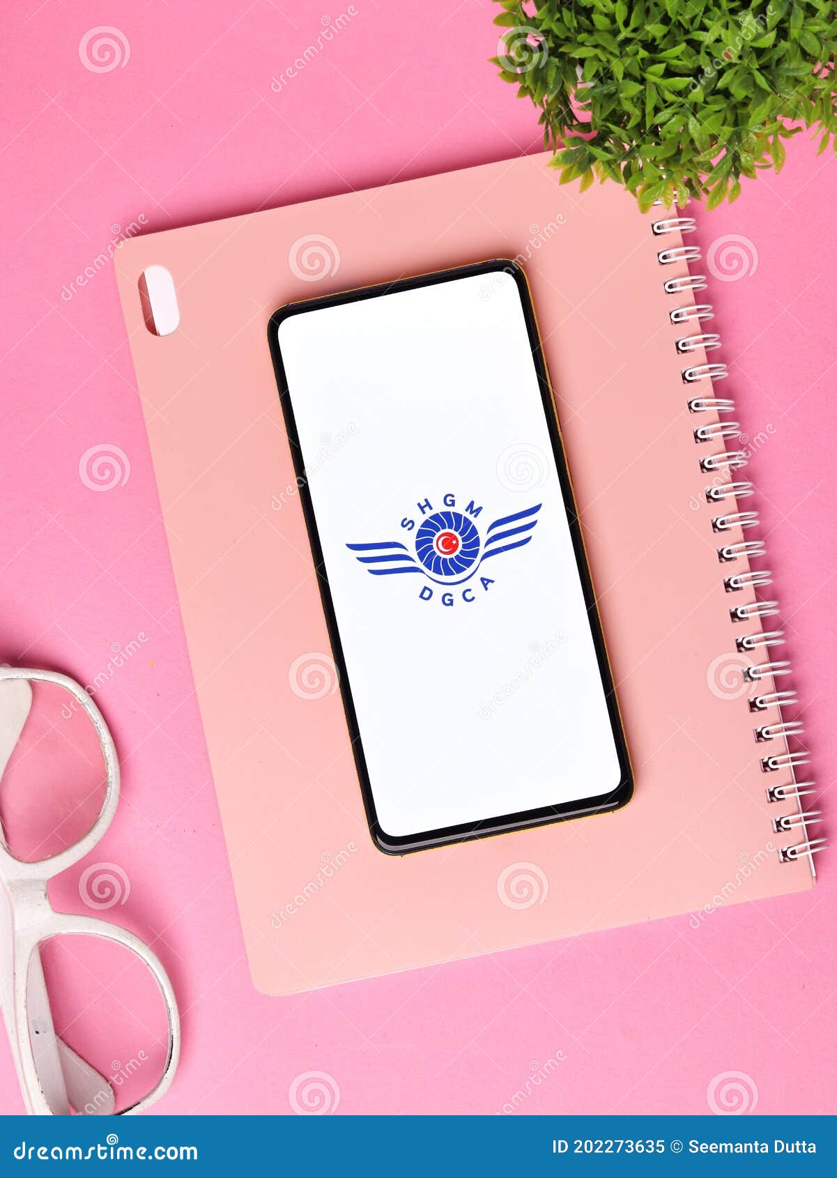 Assam, India - November 15, 2020 : DGCA Logo on Phone Screen Stock ...