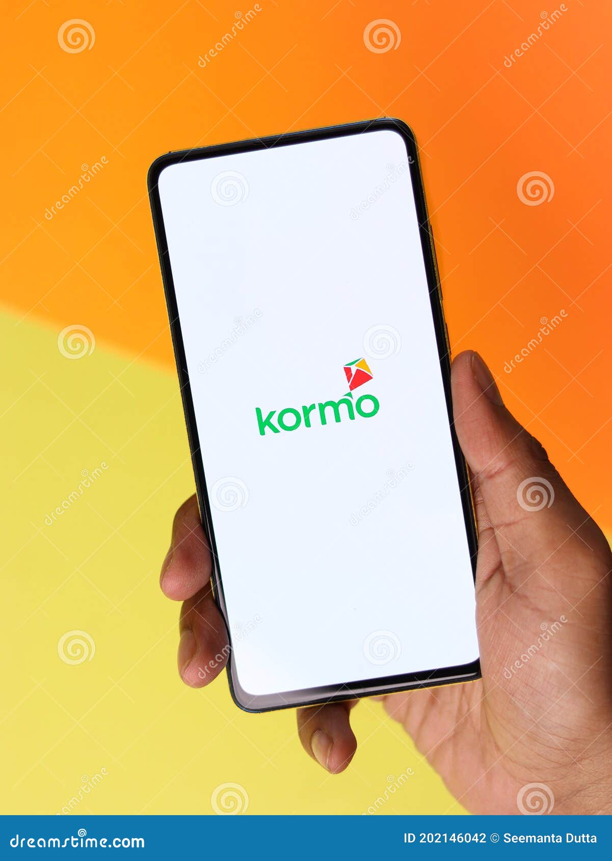 Assam, India - October 29, 2020 : Google Kormo Logo on Phone Screen ...