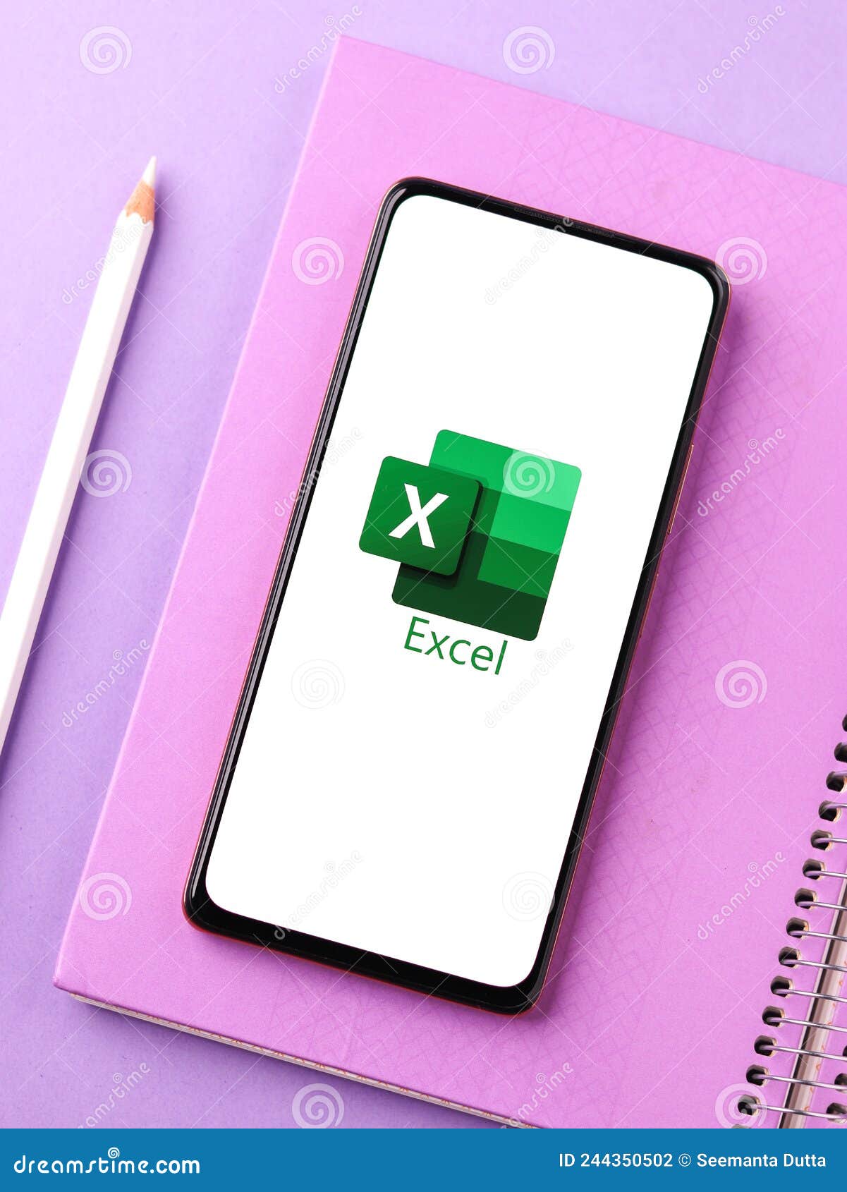 Assam, India - September 6, 2020 : Microsoft Excel Logo on Phone Screen ...
