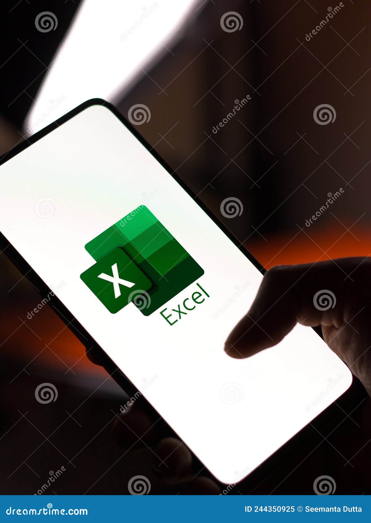 Assam, India - September 6, 2020 : Microsoft Excel Logo on Phone Screen ...