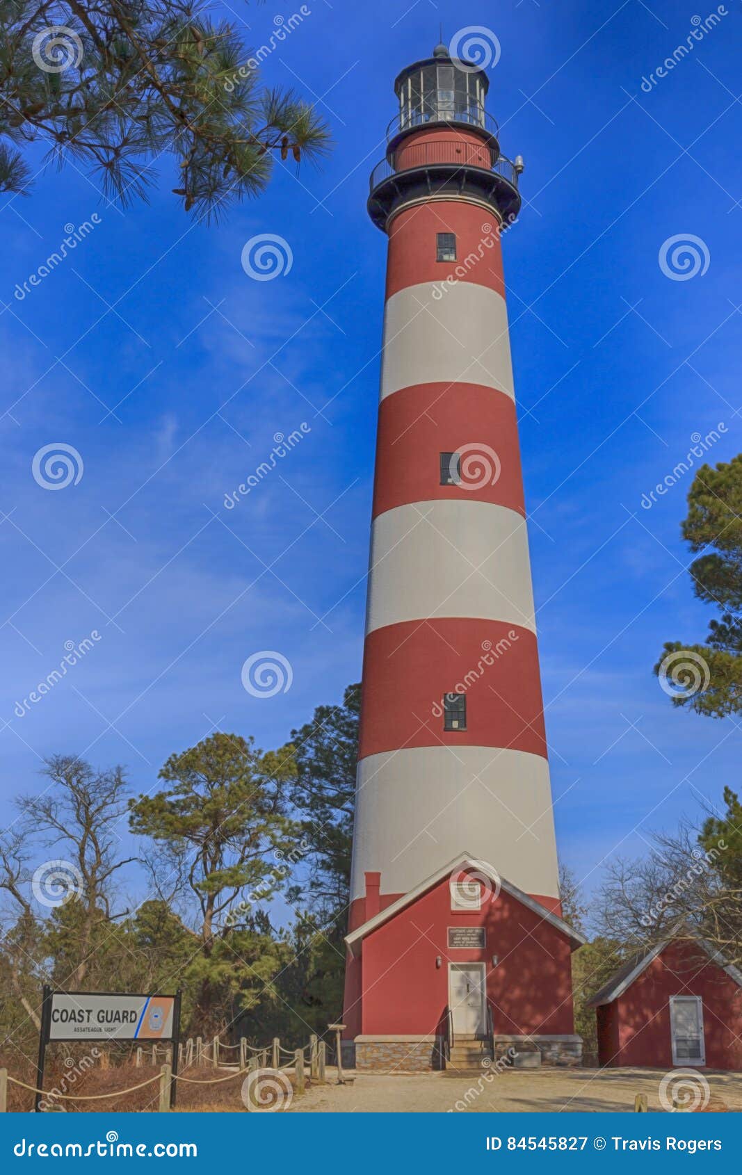 Assateague Lighthouse editorial photography. Image of light - 84545827