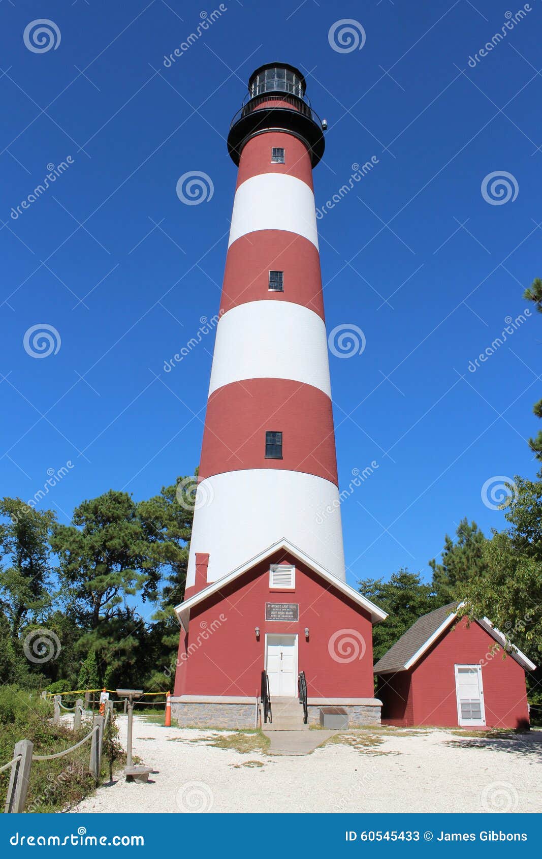 Assateague Lighthouse stock image. Image of assateague - 60545433