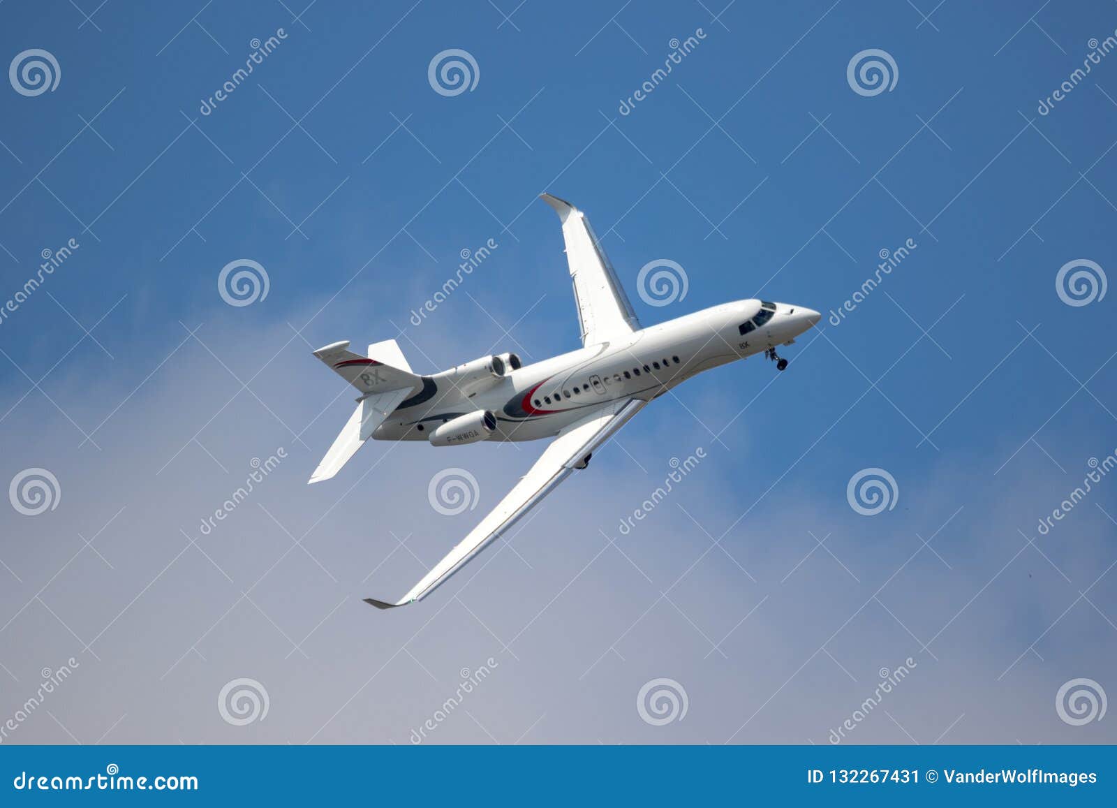 Dassault Falcon 20 Target Towing Airplane Editorial Image ...