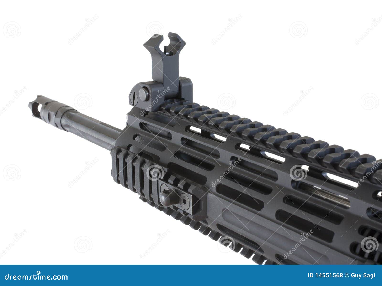Assault rifle stock photo. Image of black, sight, isolated - 14551568