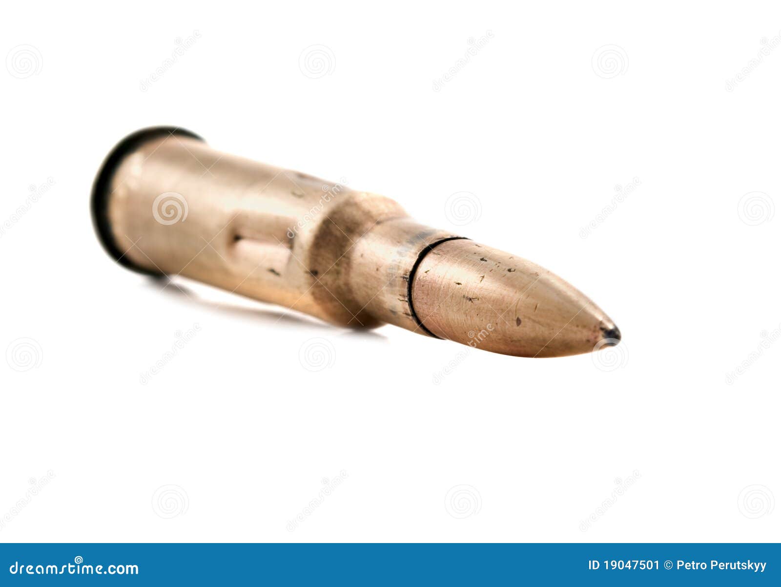 Assault rifle cartridge stock image. Image of caliber - 19047501