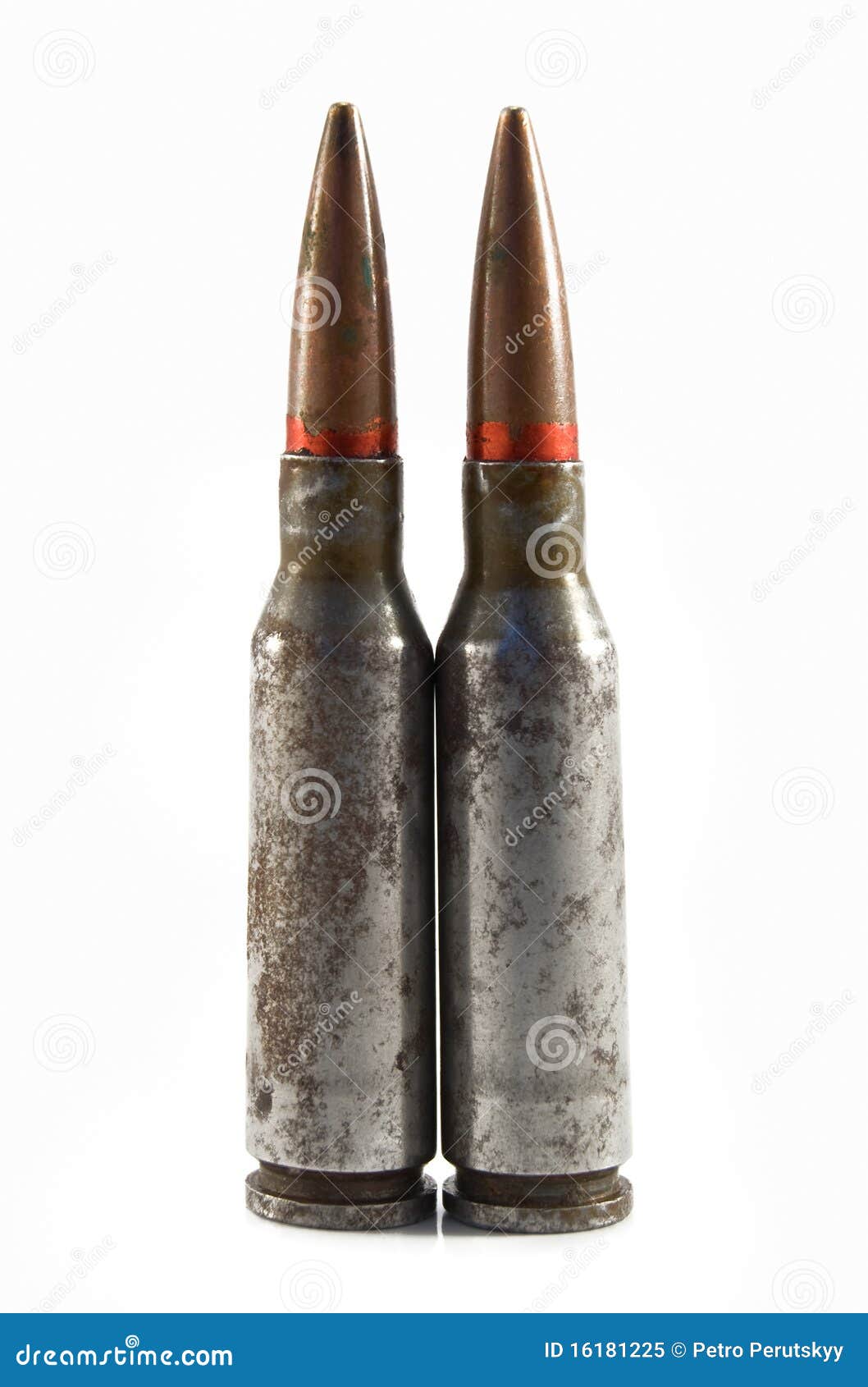 Assault rifle cartridges stock image. Image of military - 16181225