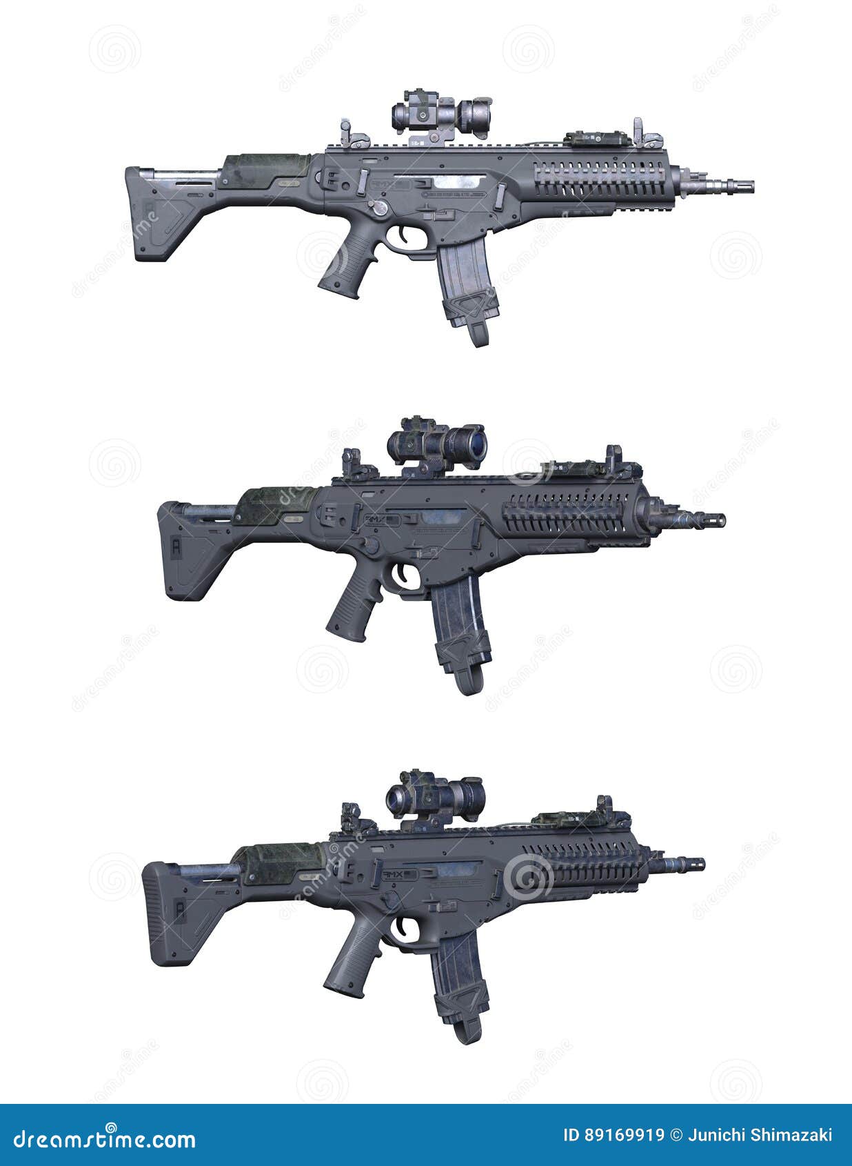 Assault Rifle Concept Art