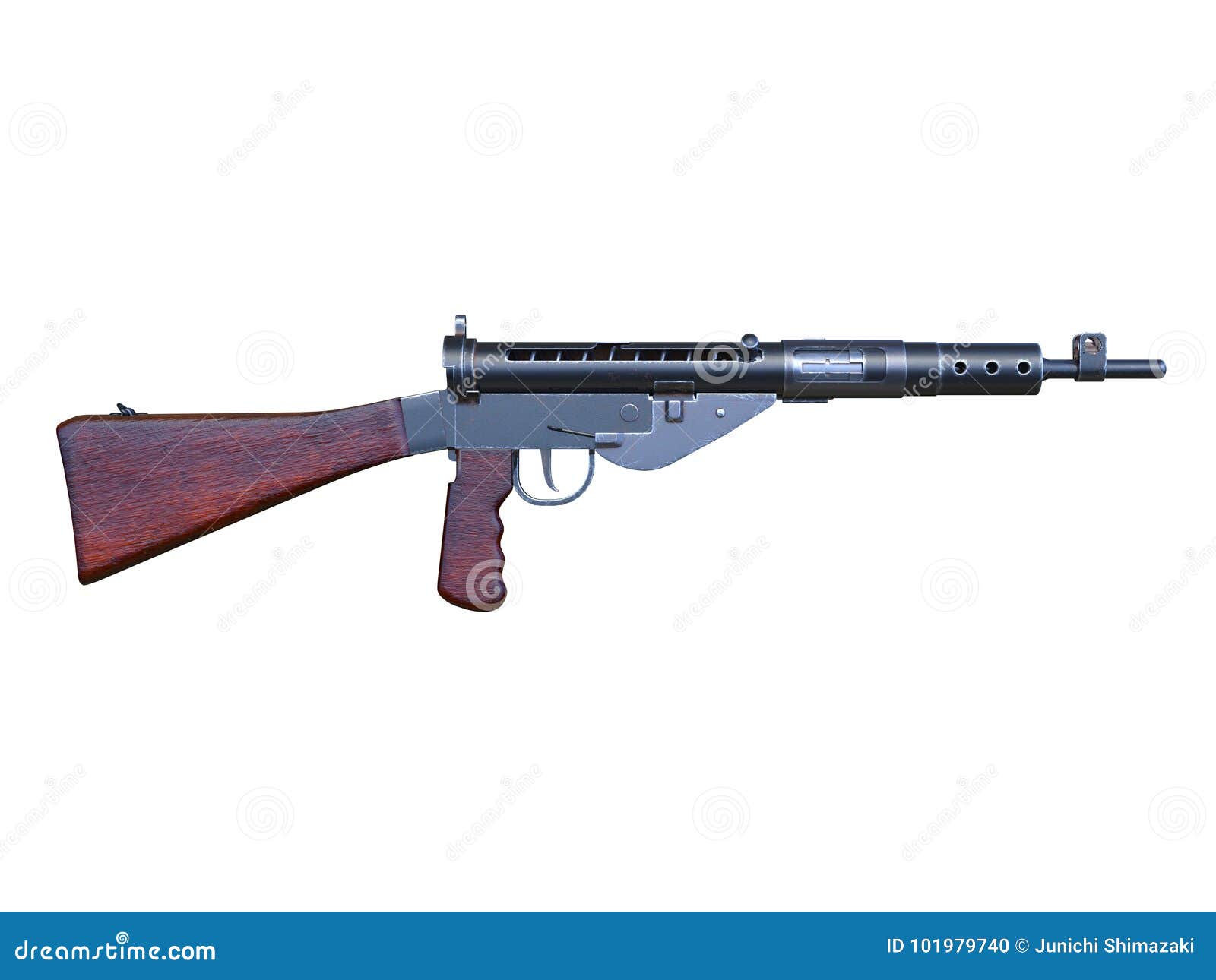 Assault rifle stock photo. Image of affairs, automatic - 101979740