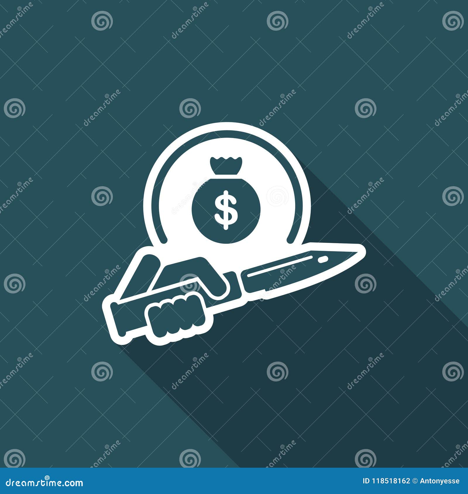 Assault To Robbery Stock Vector Illustration Of Arrested 118518162