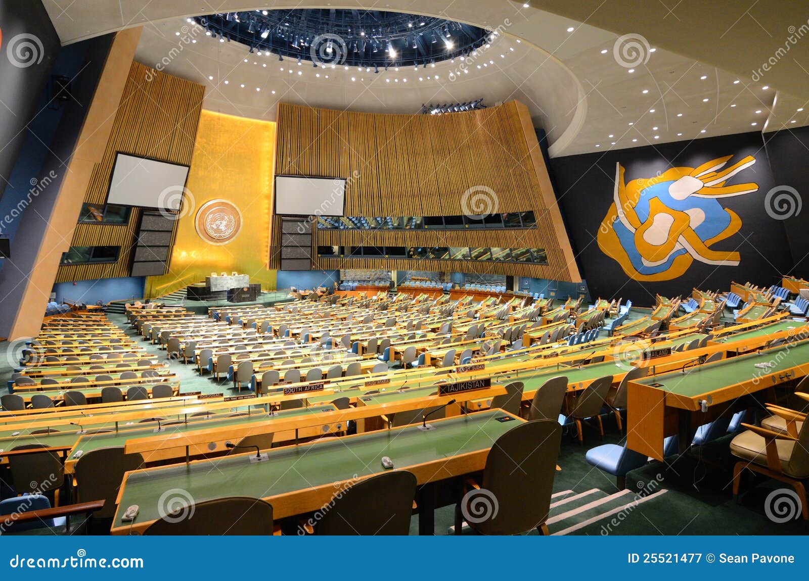 Assemblea Generale Delle Nazioni Unite Fotografia Editoriale - Immagine ...