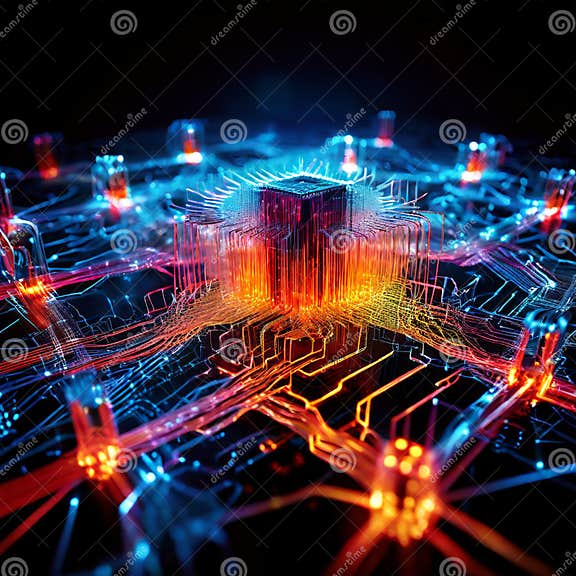 Assembled Advanced Microchips for Quantum Computer, Powered by Light ...