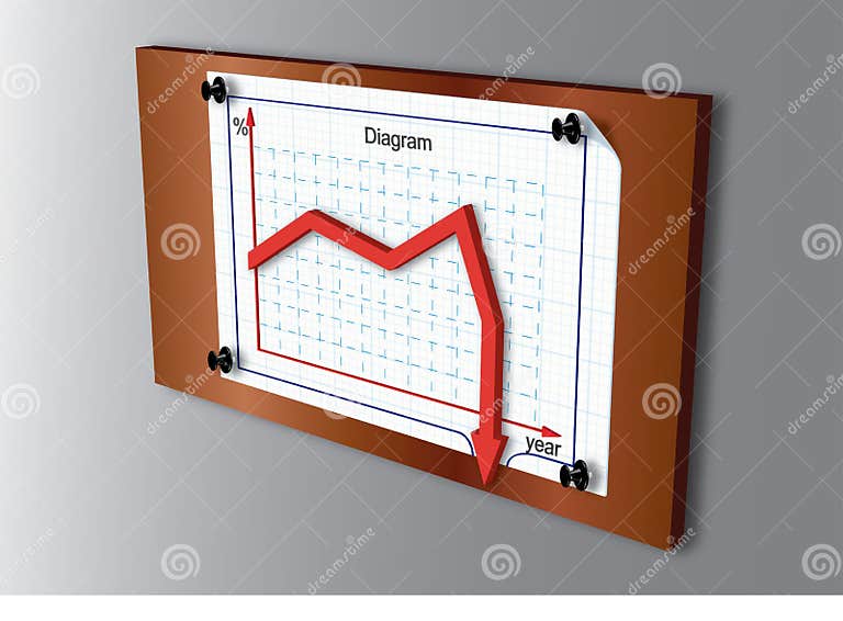 Assembled diagram (down) stock vector. Illustration of curve - 12386661