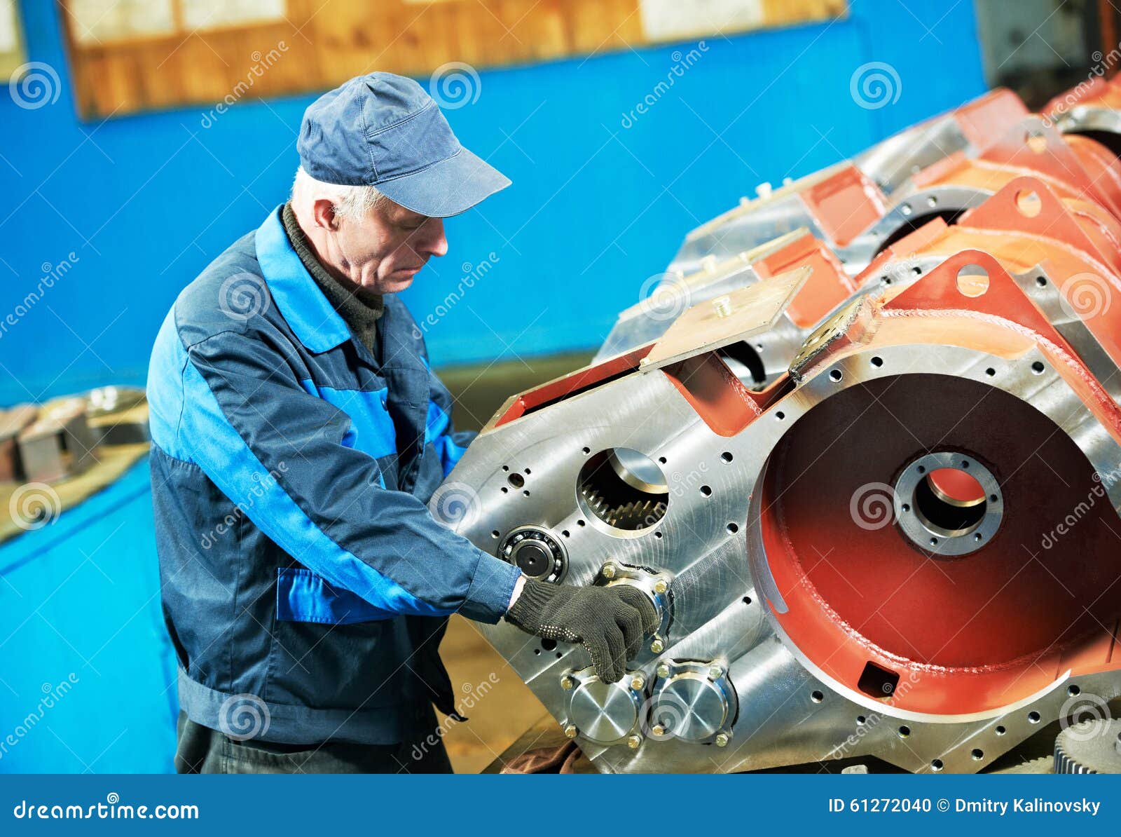 Assembler Worker at Tool Workshop Stock Photo - Image of fettler ...