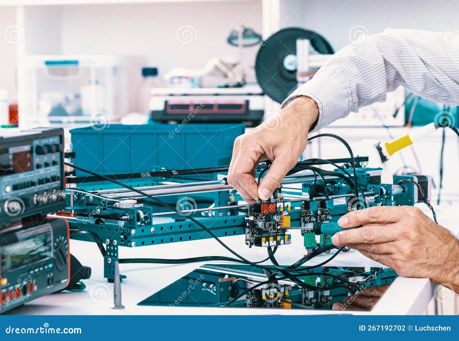 Assembling and Adjust the Electronics Instrument for Precision Physical ...