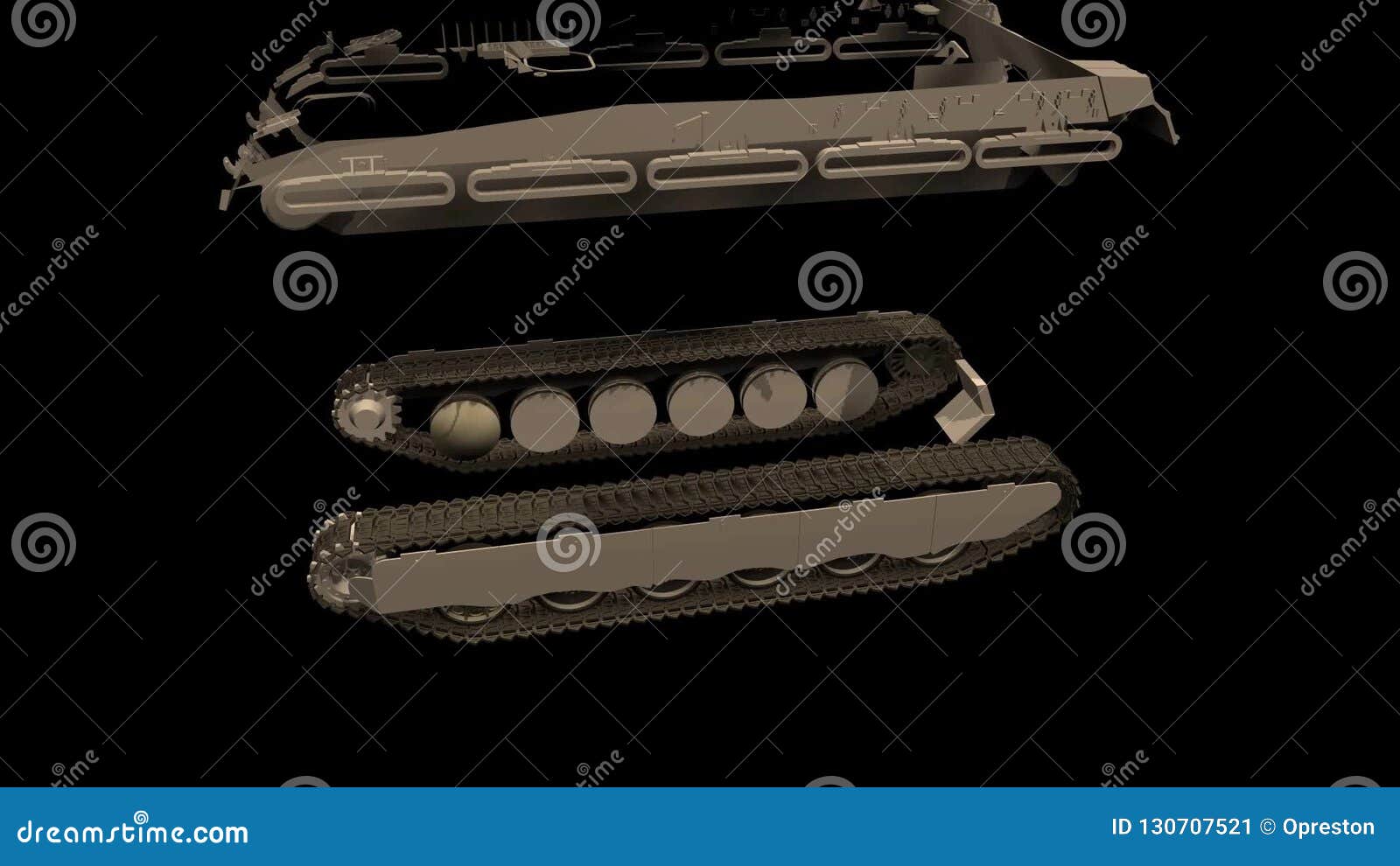 Assembling a Battle Tank in Parts in Motion Stock Video - Video of army ...