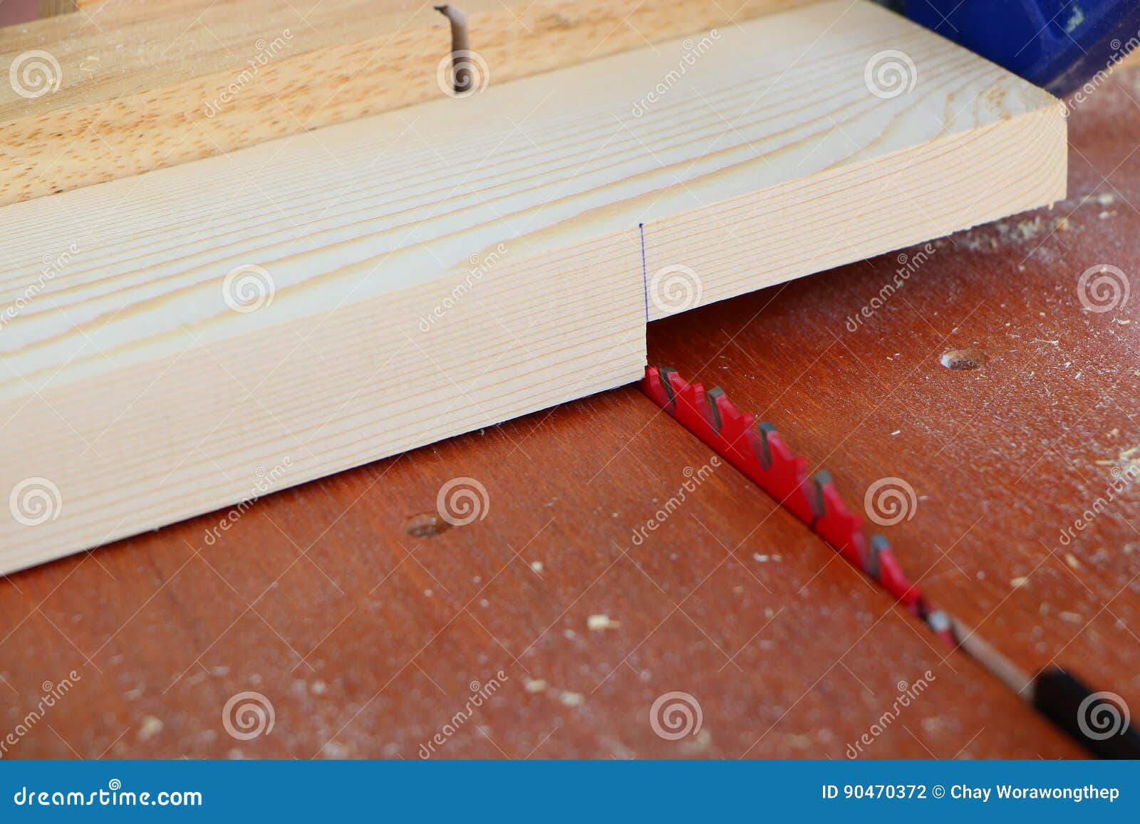Assembling Furniture, Rabbet Joint Stock Photo - Image of dowel ...