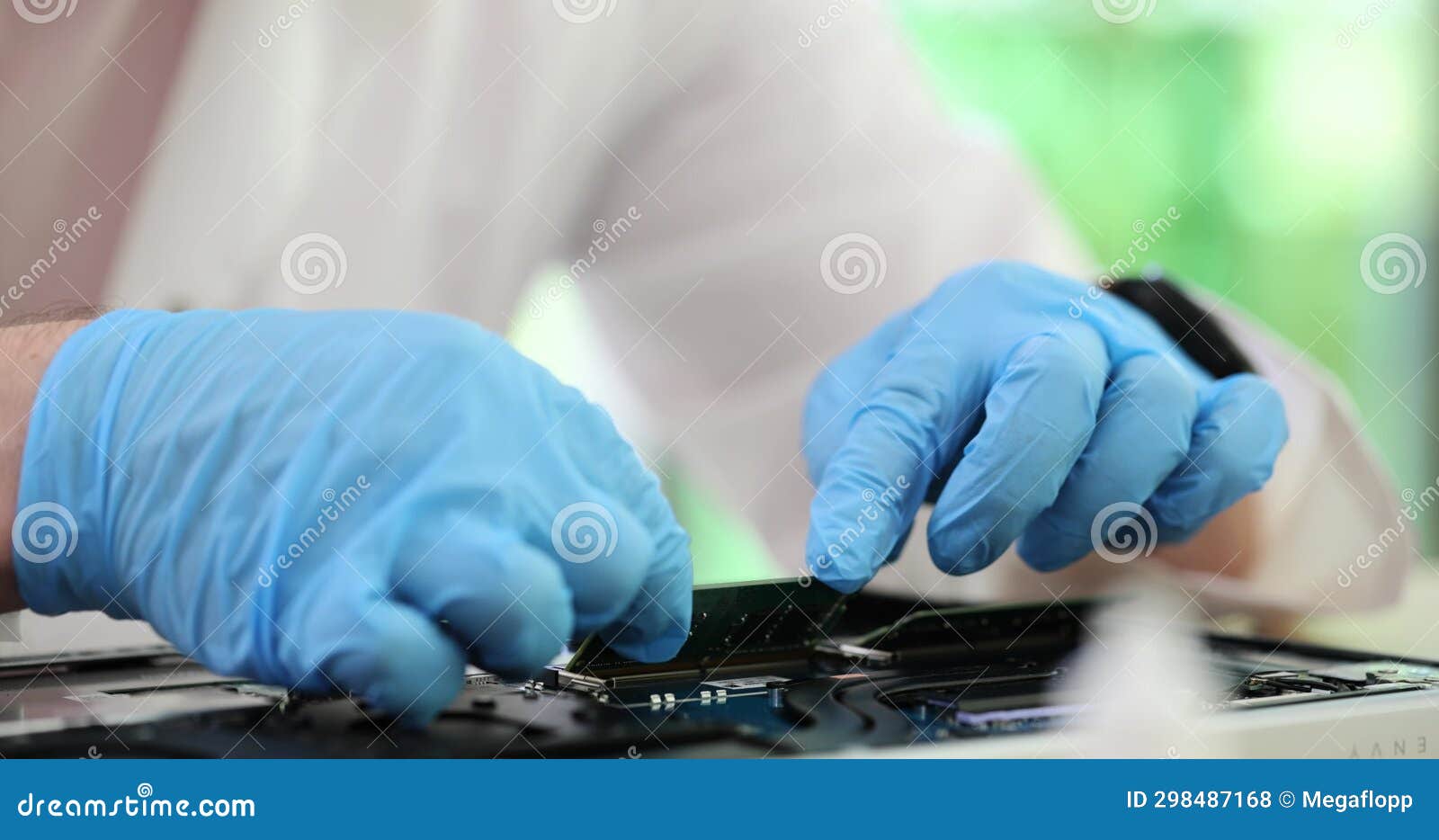 Assembling High-performance Personal Computer and Inserting Processor ...