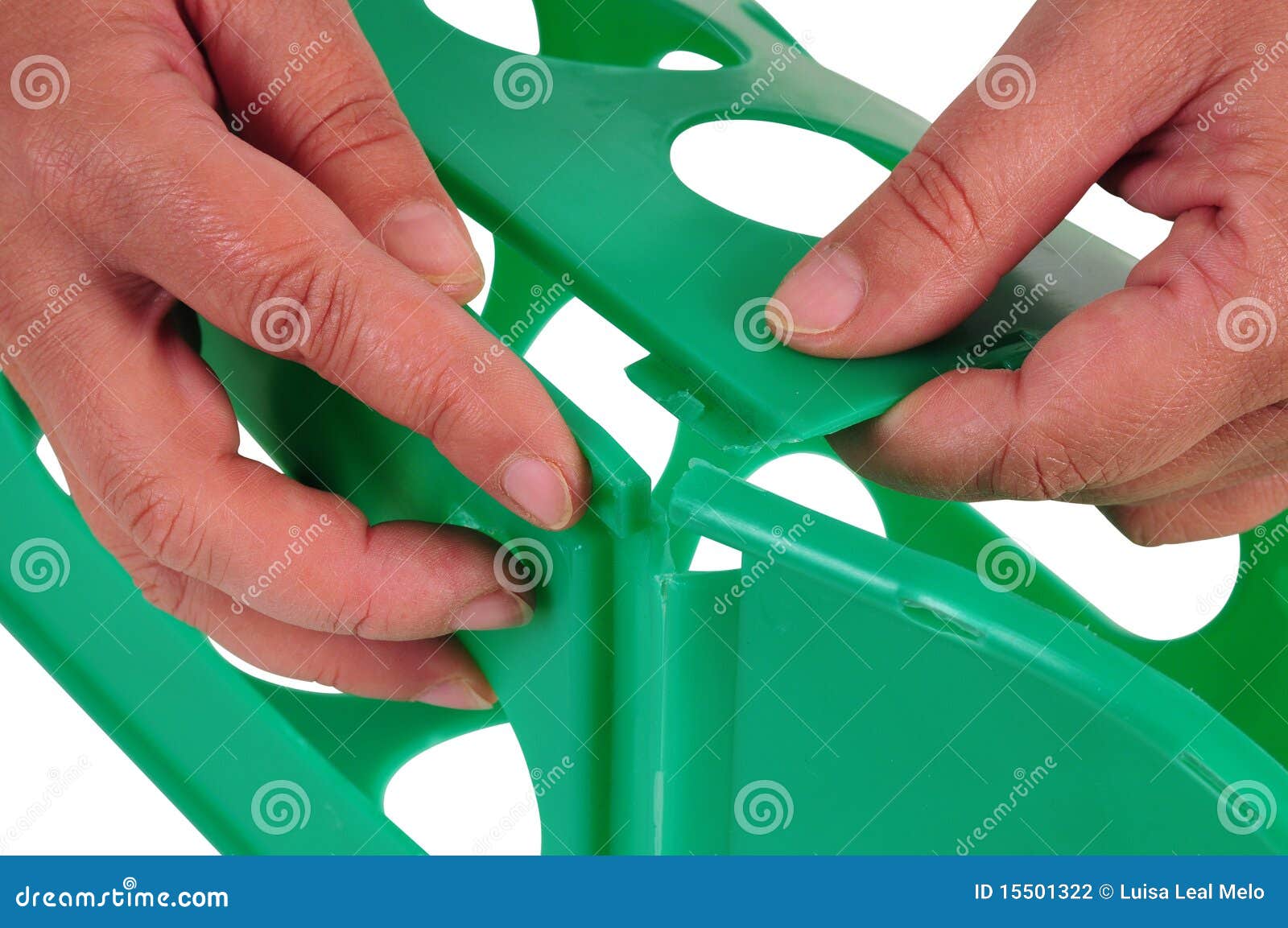 Assembling. Isolated stock photo. Image of clipping, connect - 15501322