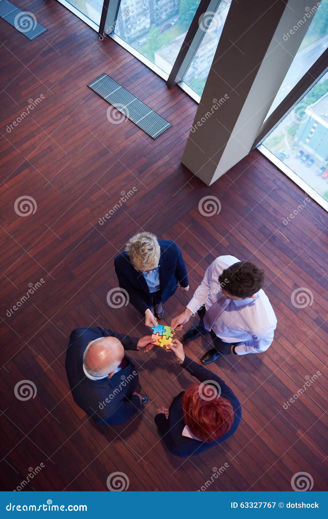 Assembling jigsaw puzzle stock image. Image of creativity - 63327767