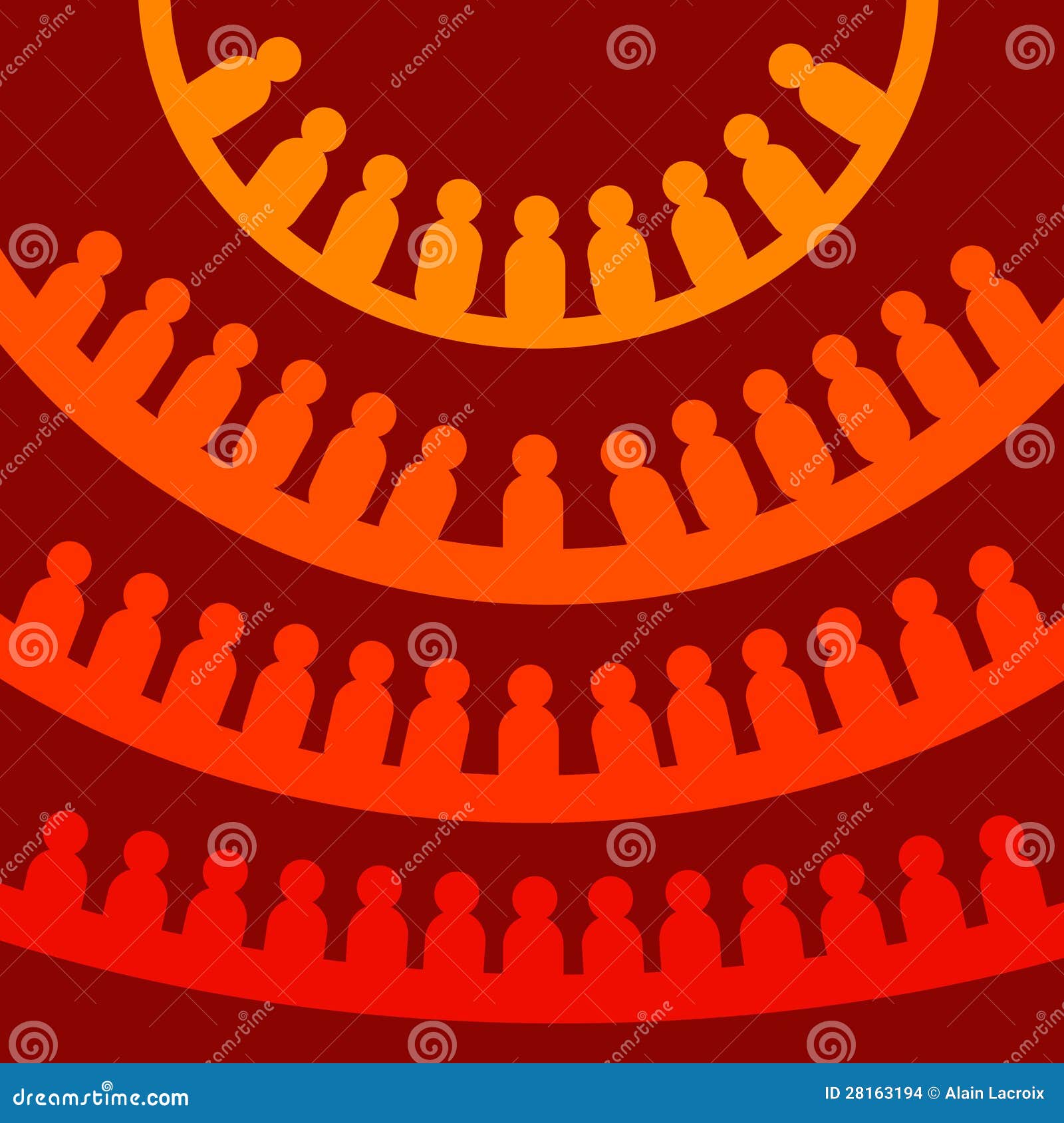 Assembly stock illustration. Illustration of community - 28163194