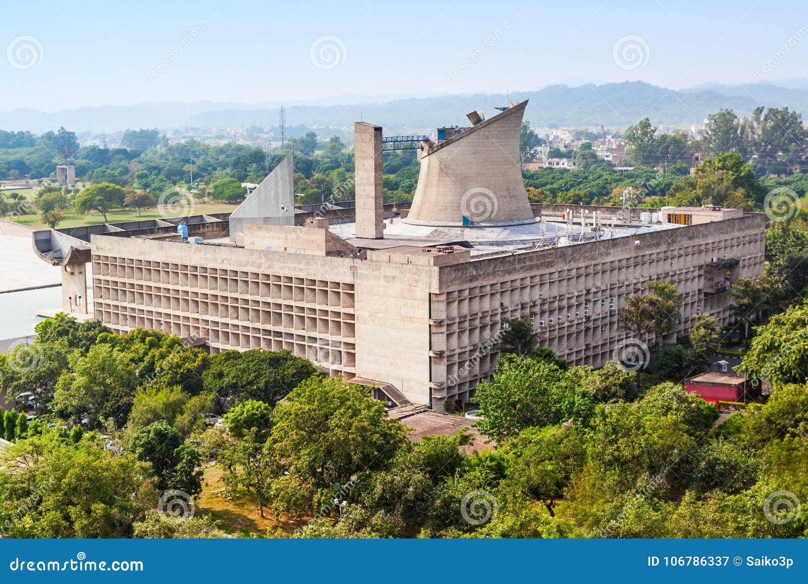 Capitol Complex, Chandigarh Stock Image - Image of facade, government ...