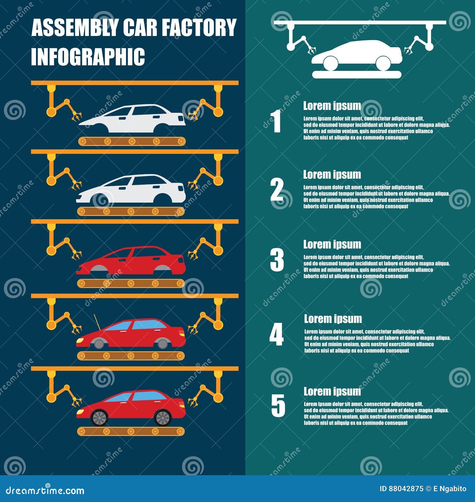 Assembly Car Infographic / Assembly Line and Car Factory Production ... Assembly Car Infographic / Assembly Line and Car Factory Production ...