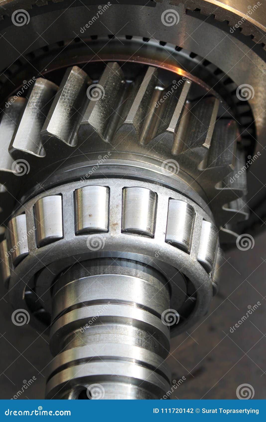 Assembly of Cog System for Engine Stock Photo - Image of automobile ...