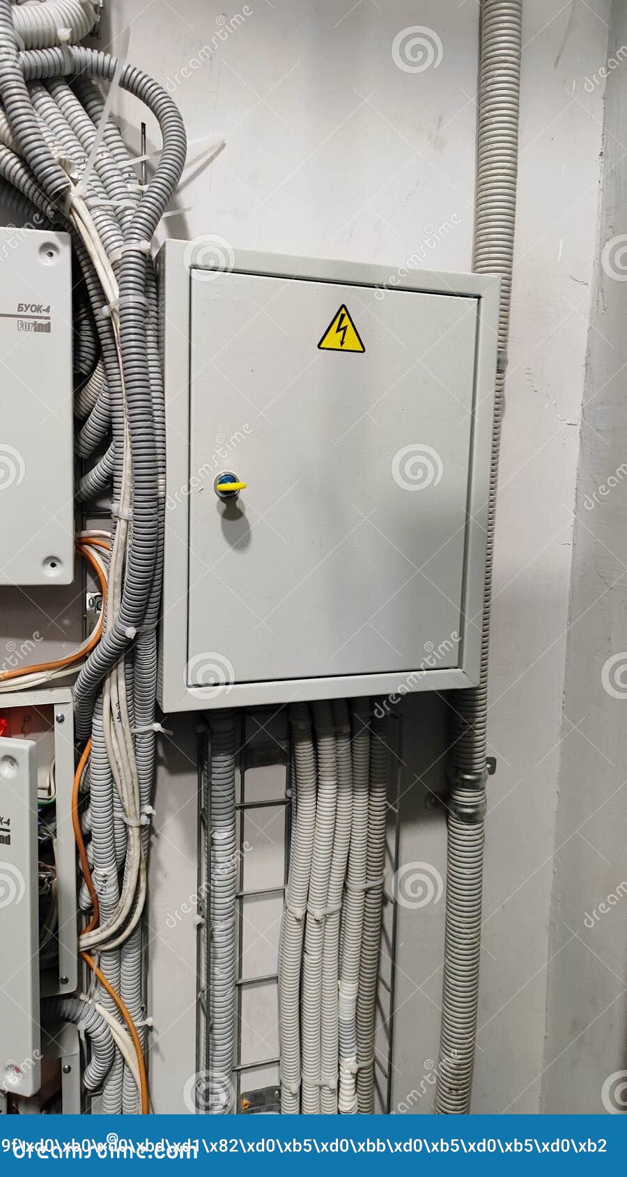 Assembly of the Electrical Panel. Connections of Shielding Elements ...