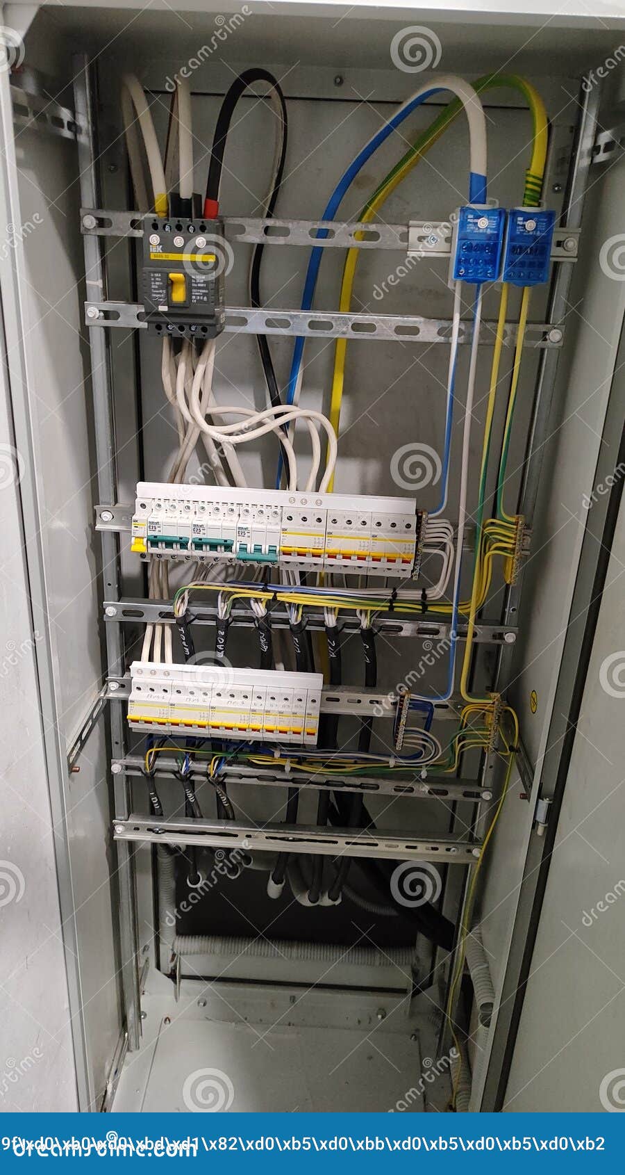 Assembly of the Electrical Panel. Connections of Shielding Elements ...