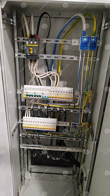 Assembly of the Electrical Panel. Connections of Shielding Elements ...