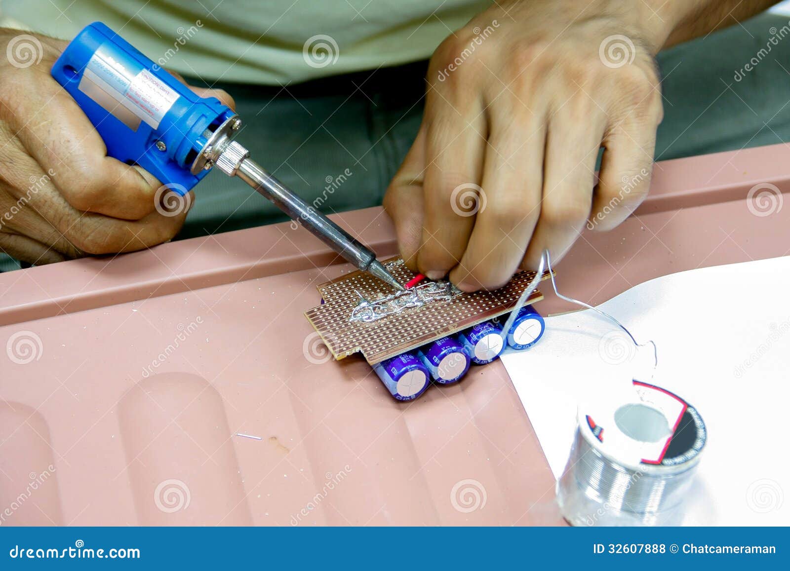 Assembly electronic stock photo. Image of electronic - 32607888