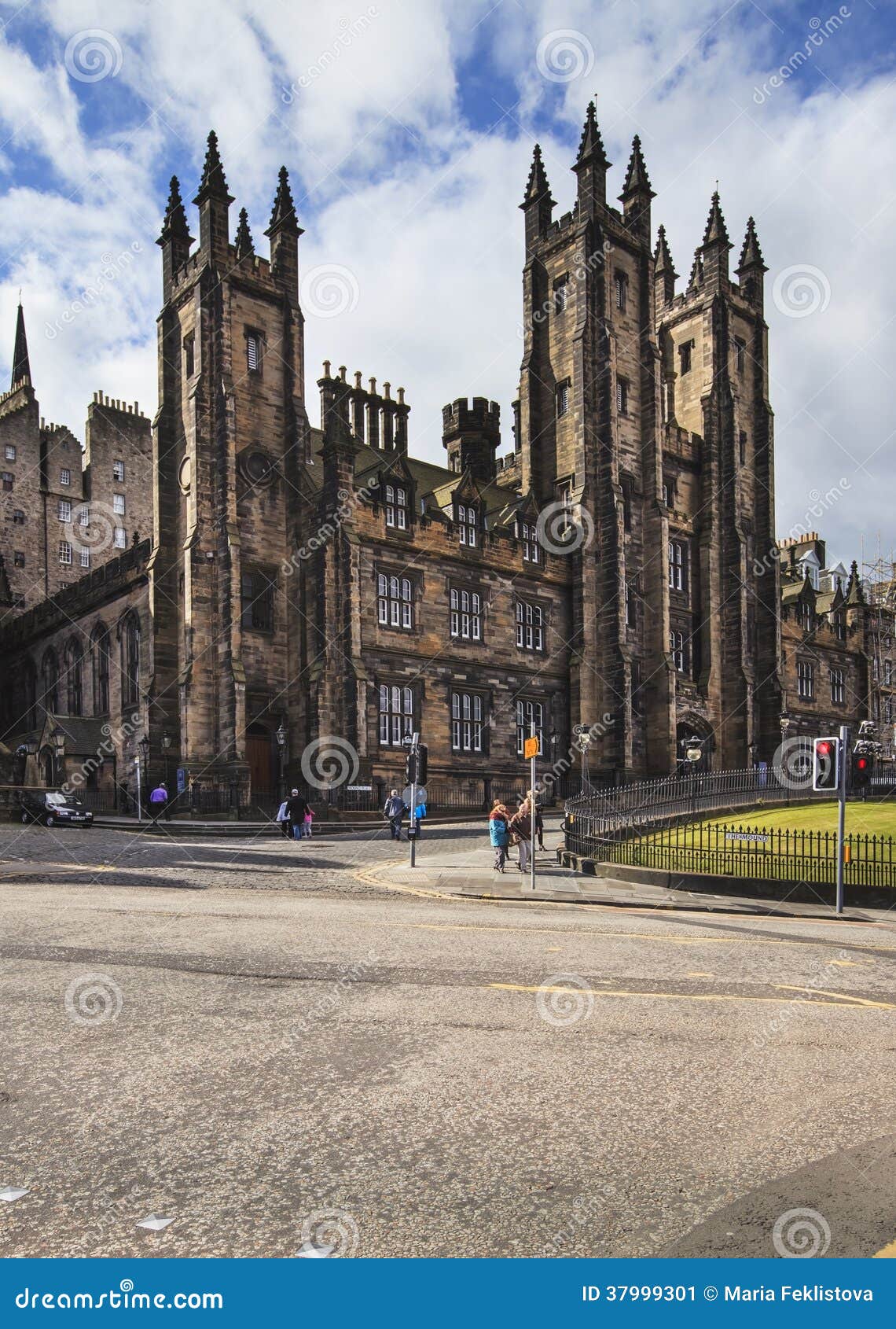 The Assembly Hall, Edinburgh Editorial Photo - Image of ancient ...