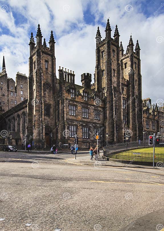 The Assembly Hall, Edinburgh Editorial Photo - Image of ancient ...