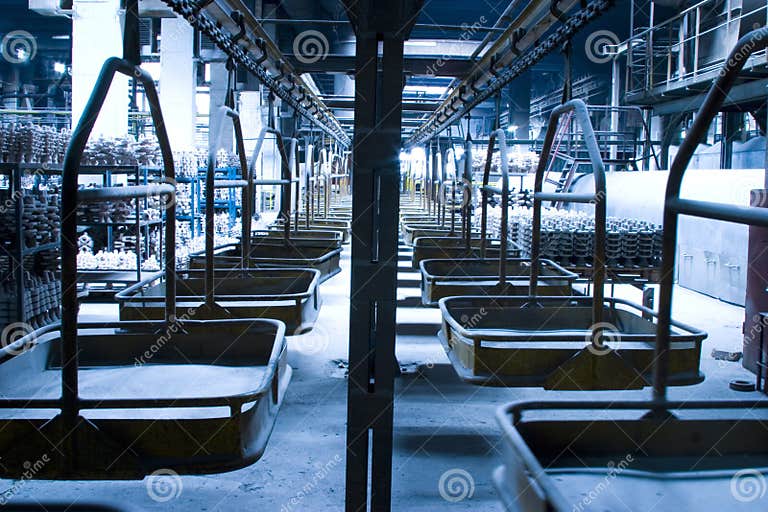 Assembly Line stock image. Image of closed, mechanical - 5088937