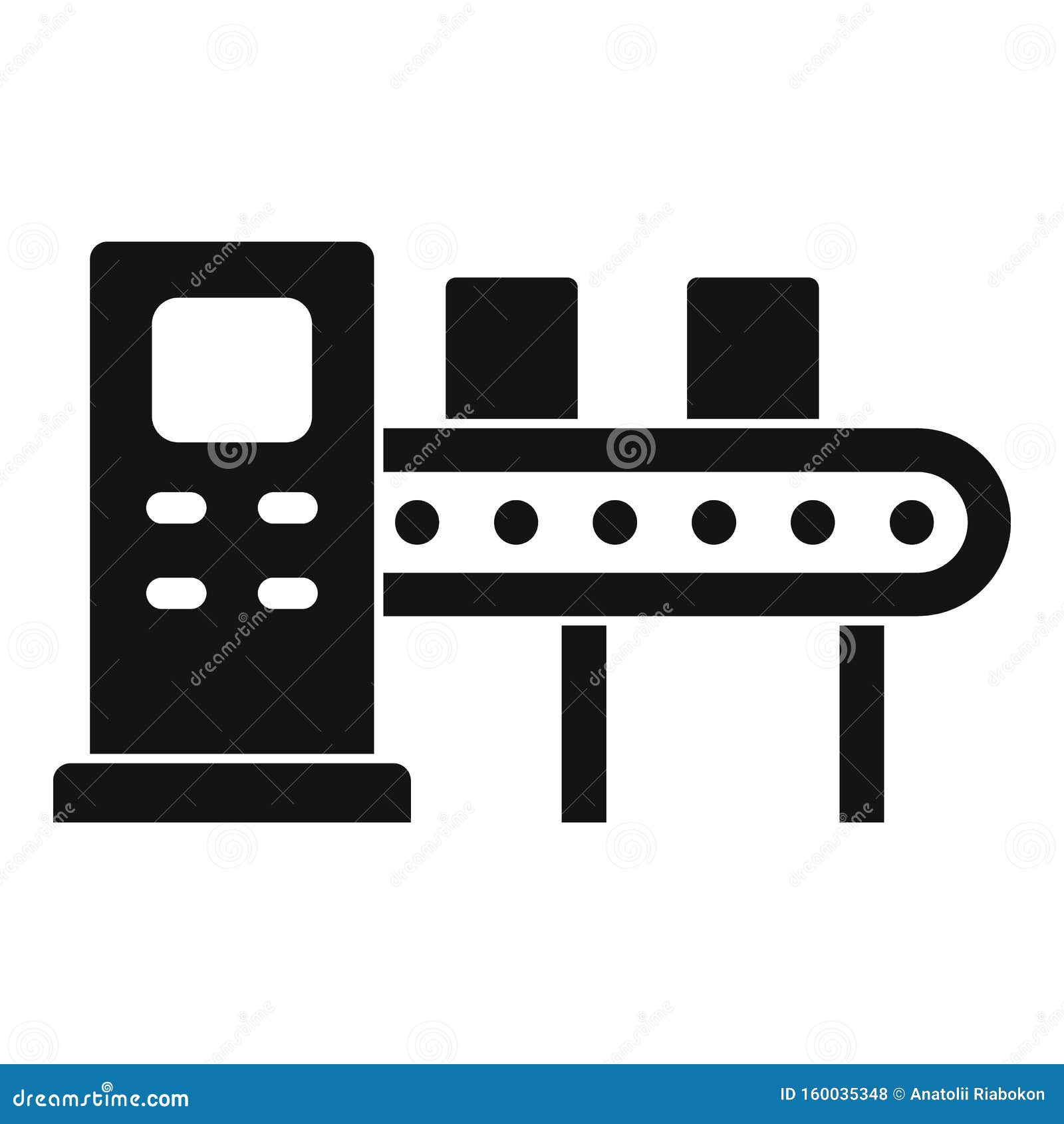 Assembly Line Icon, Simple Style Stock Vector - Illustration of help ... Assembly Line Icon, Simple Style Stock Vector - Illustration of help ...
