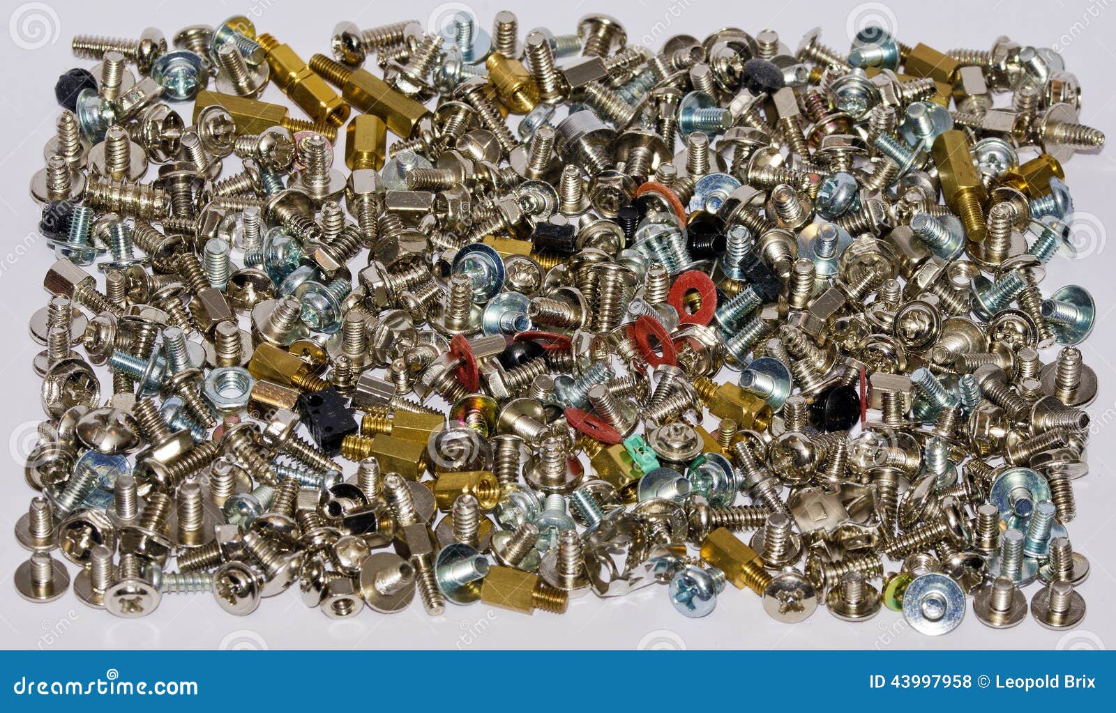 Assembly Material for Personal Computer Stock Photo - Image of personal ...