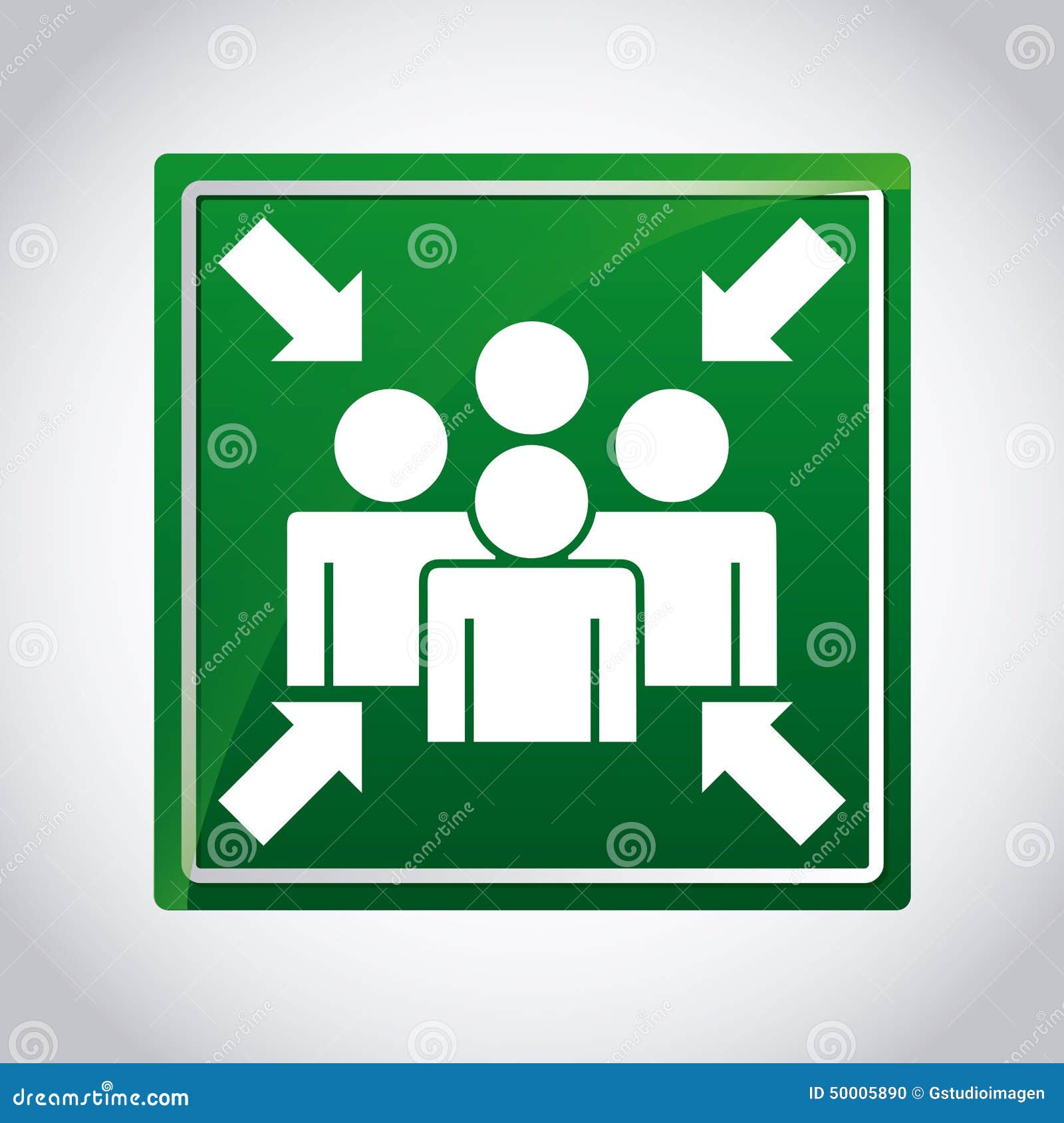 Assembly Point Vector Sign | CartoonDealer.com #220950134