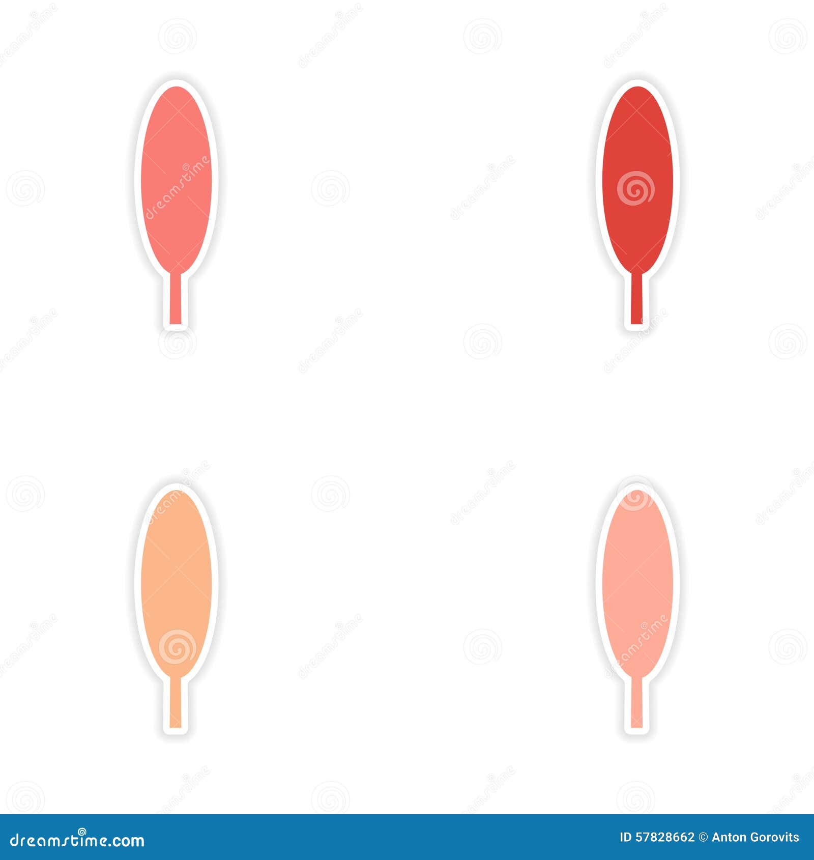 Assembly Realistic Sticker Design On Paper Logo Cartoon Vector ...