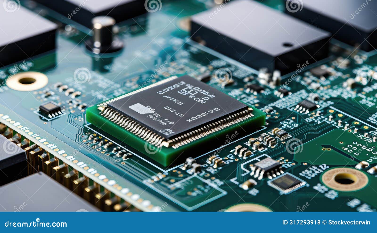 Assembly Surface Mount Technology Stock Illustration - Illustration of ...