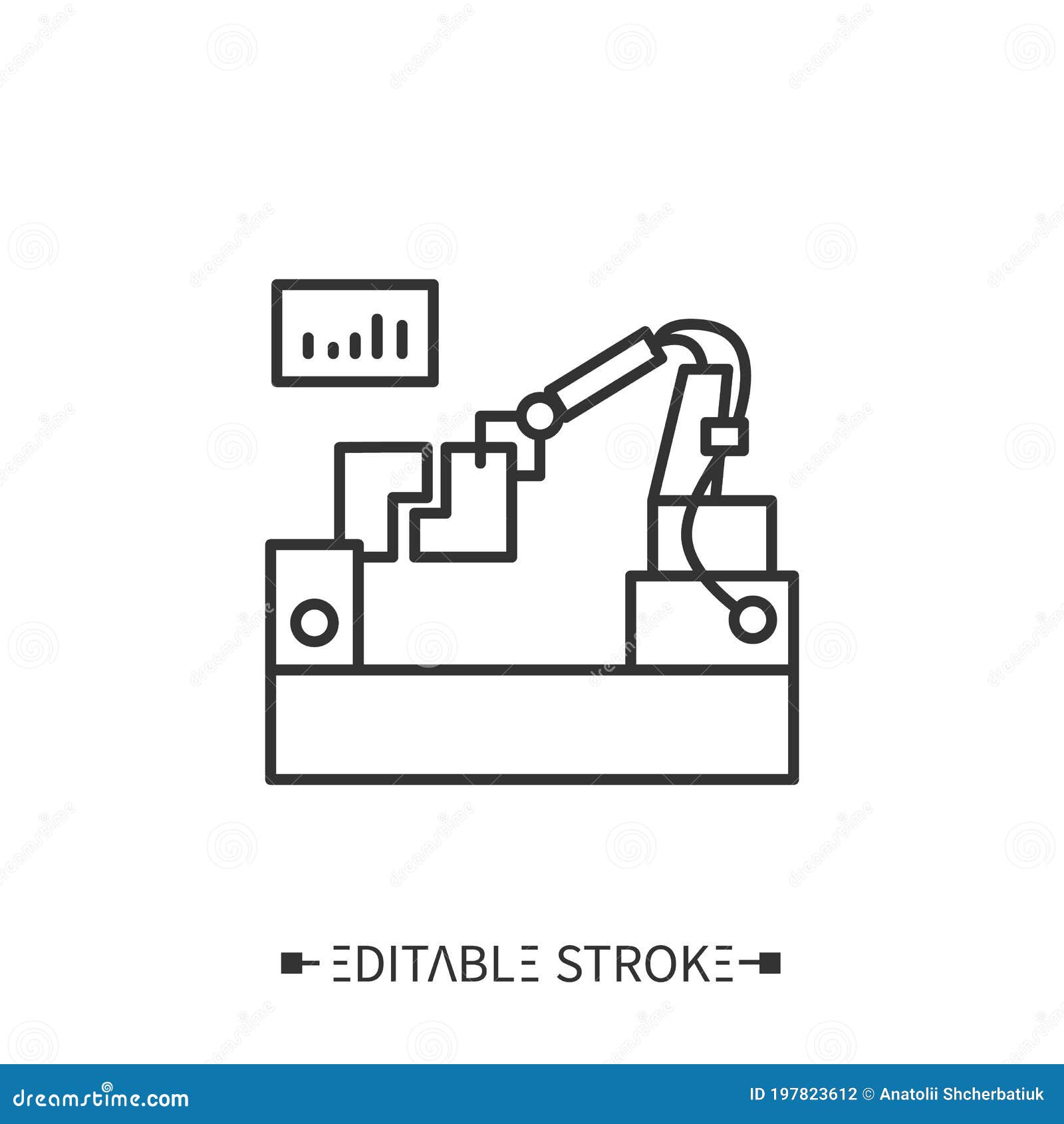 Assembly Testing Icon.Editable Vector Illustration Stock Vector ...