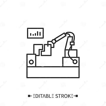 Assembly Testing Icon.Editable Vector Illustration Stock Vector ...