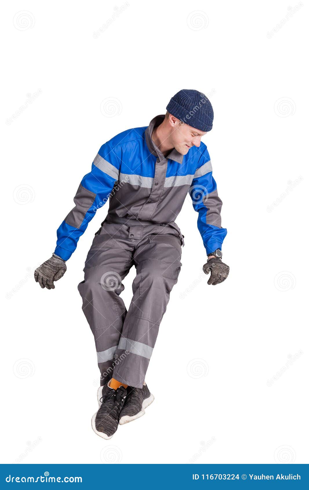 Assemblyman, Construction Worker Sitting Down Stock Photo - Image of ...