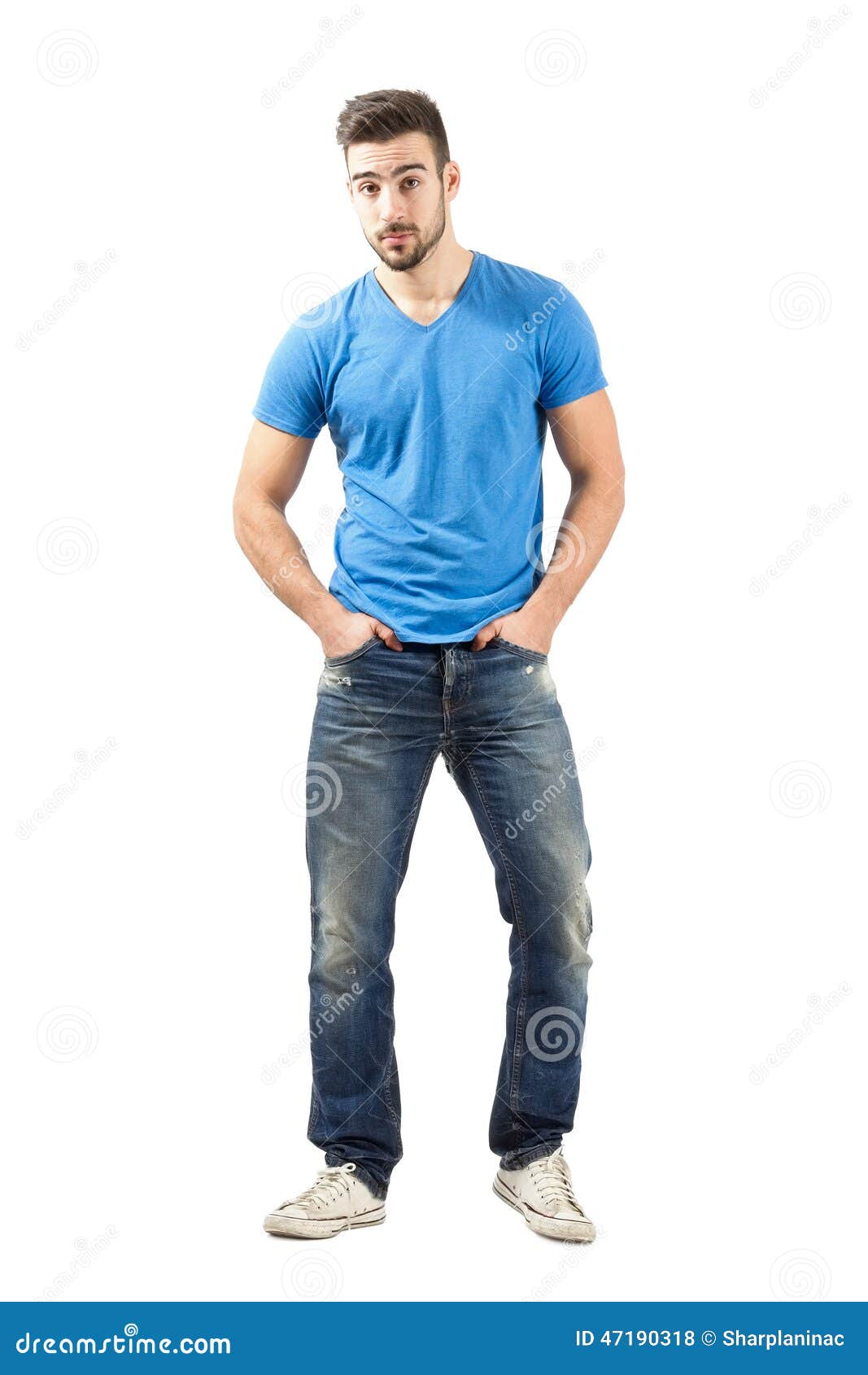 Assertive Young Man Walking Forward Stock Photo - Image: 47190318