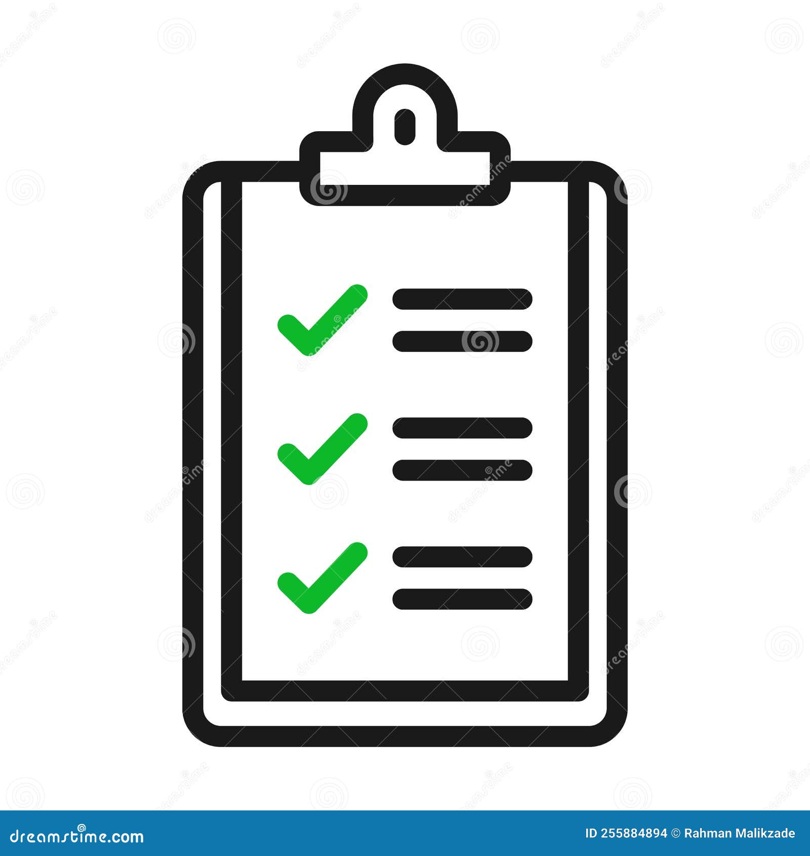 Assessment Checklist Icon. Feedback or Checklist Concept Vector ...