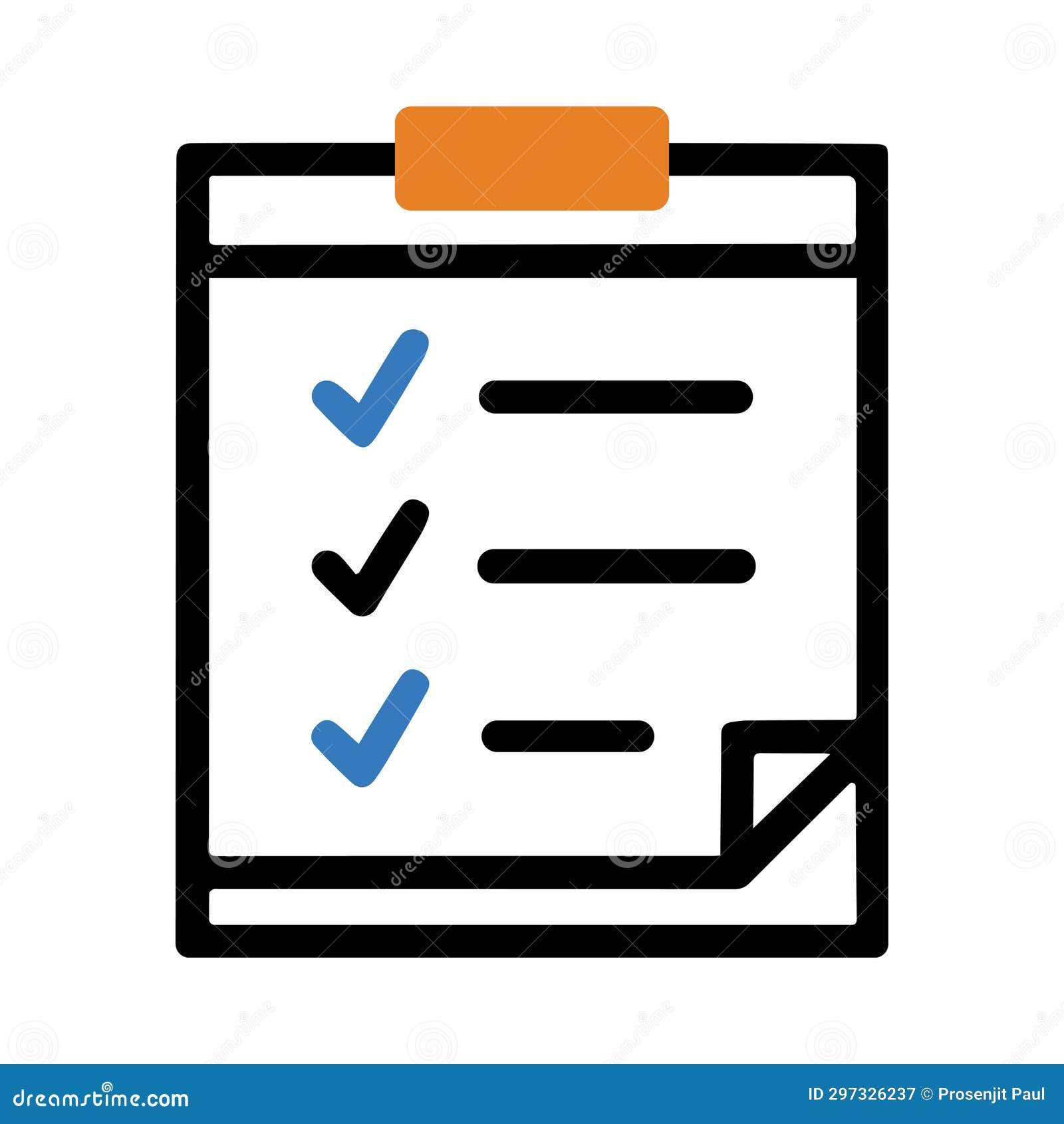 Assessment, Clip Board, Report, Checklist Icon Stock Vector ...